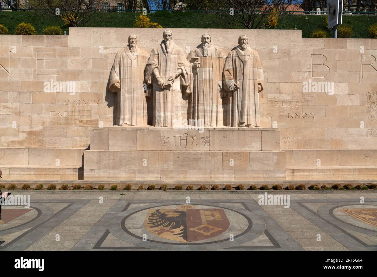 Reformation statue of reformer john calvin hi-res stock photography and ...