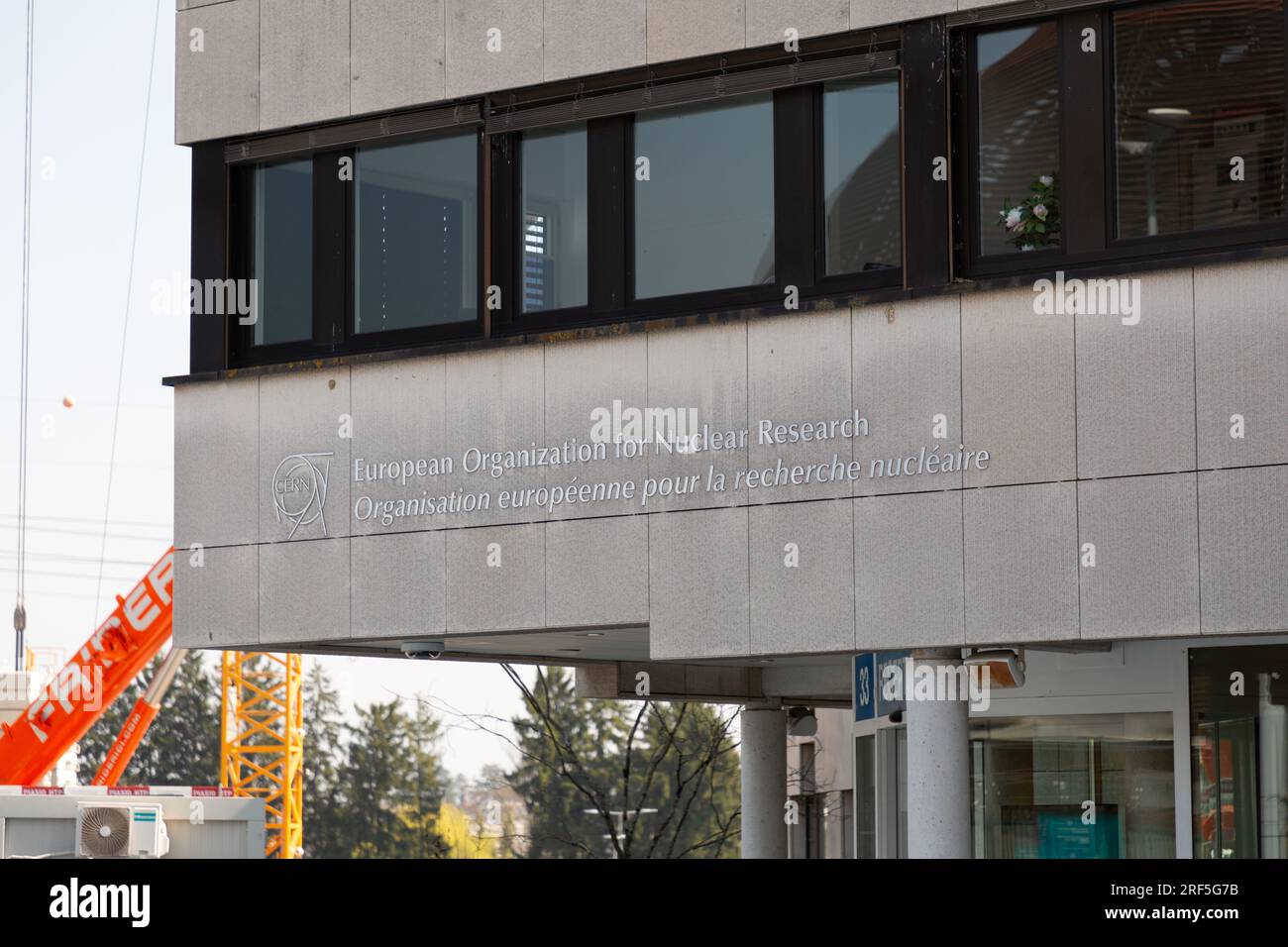 Geneva, Switzerland - 25 March 2022: The European Organization for ...