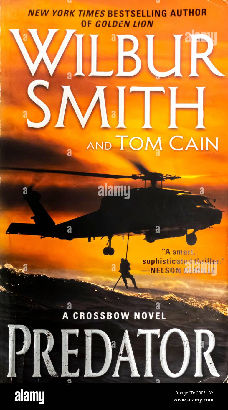 Predator Novel by Wilbur Smith 2016 Stock Photo - Alamy