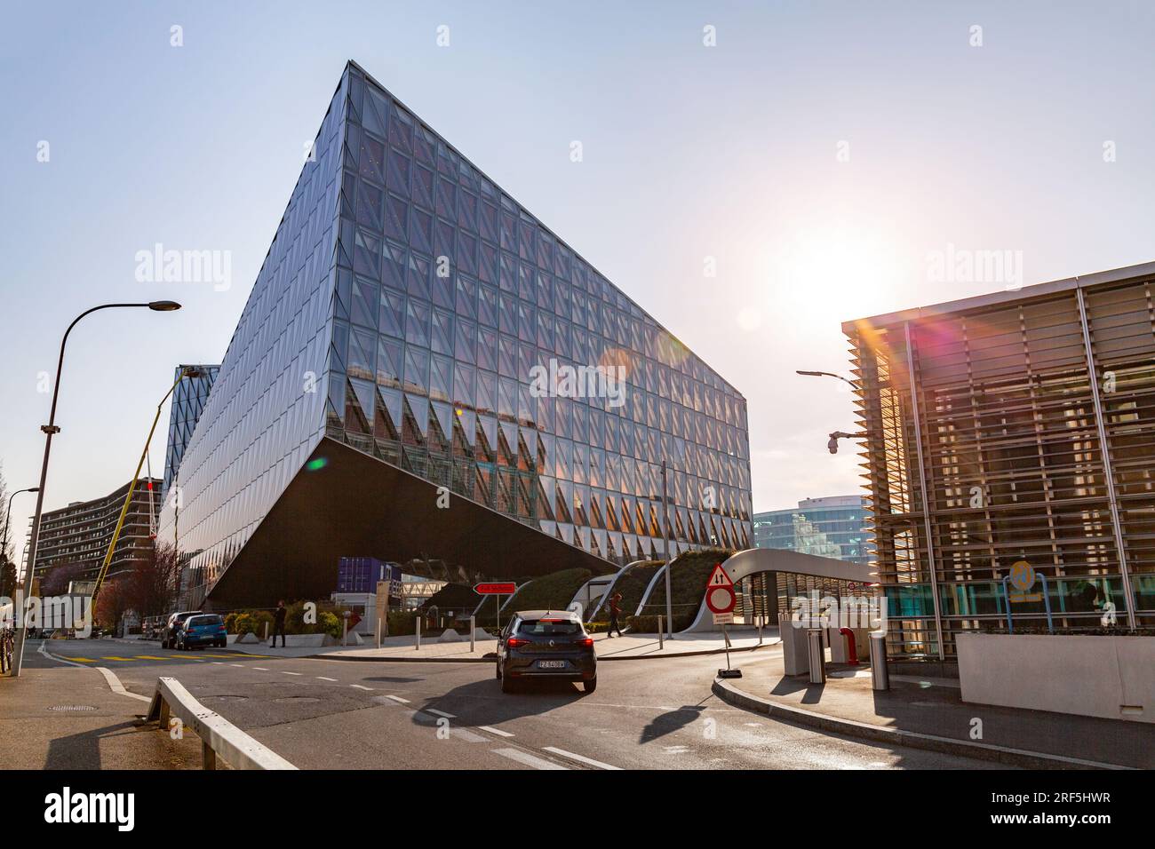 Geneva, Switzerland - 25 March 2022: Headquarters of JTI, Japan Tobacco ...