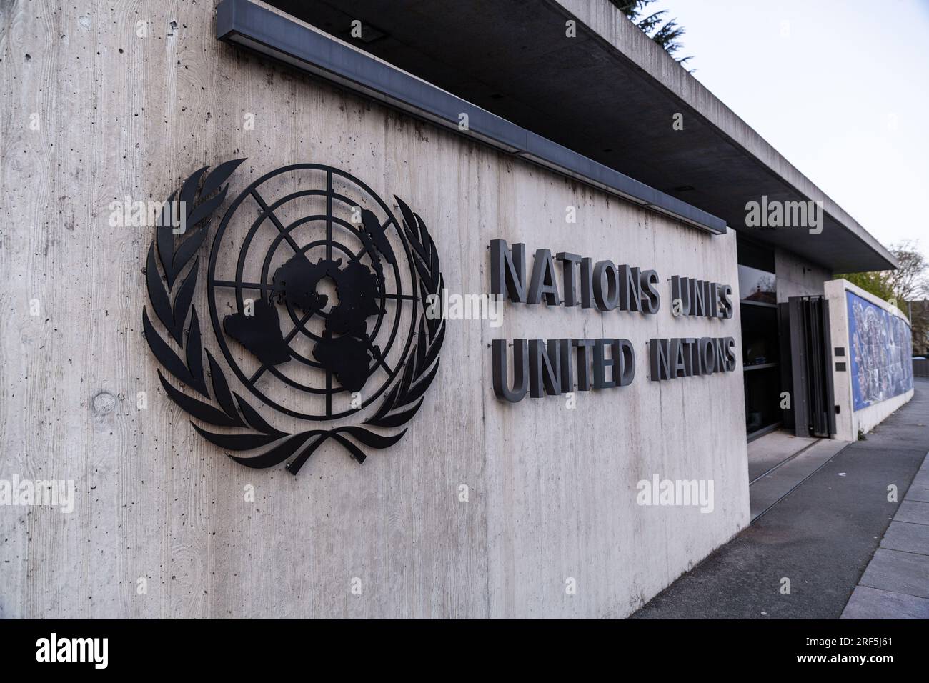 Geneva, Switzerland - 25 March 2022: The United Nations Office at ...