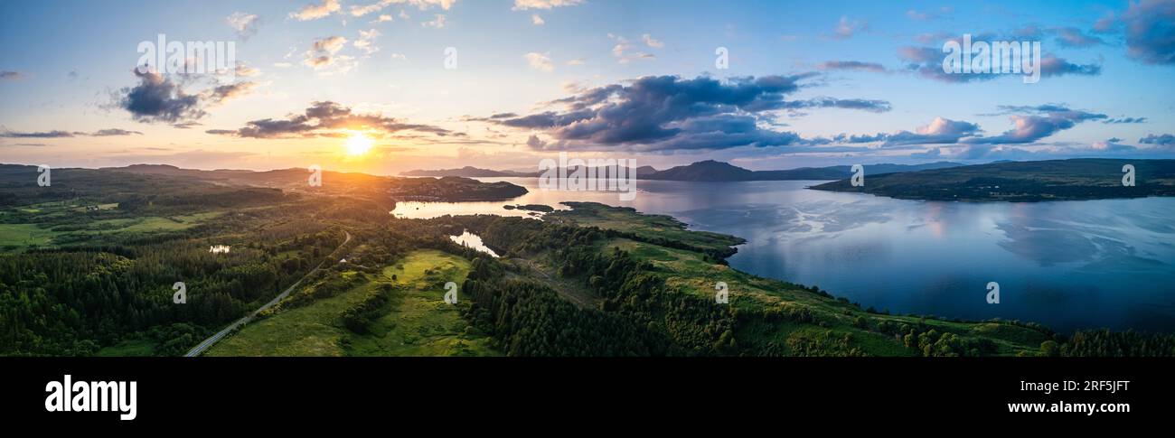 Aerial view of mull hi-res stock photography and images - Alamy