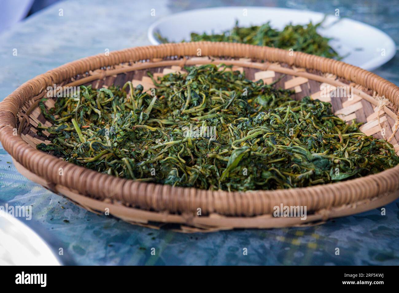 Tea Leaves Selection Sorting Processing In Kiambu County Kenya East ...