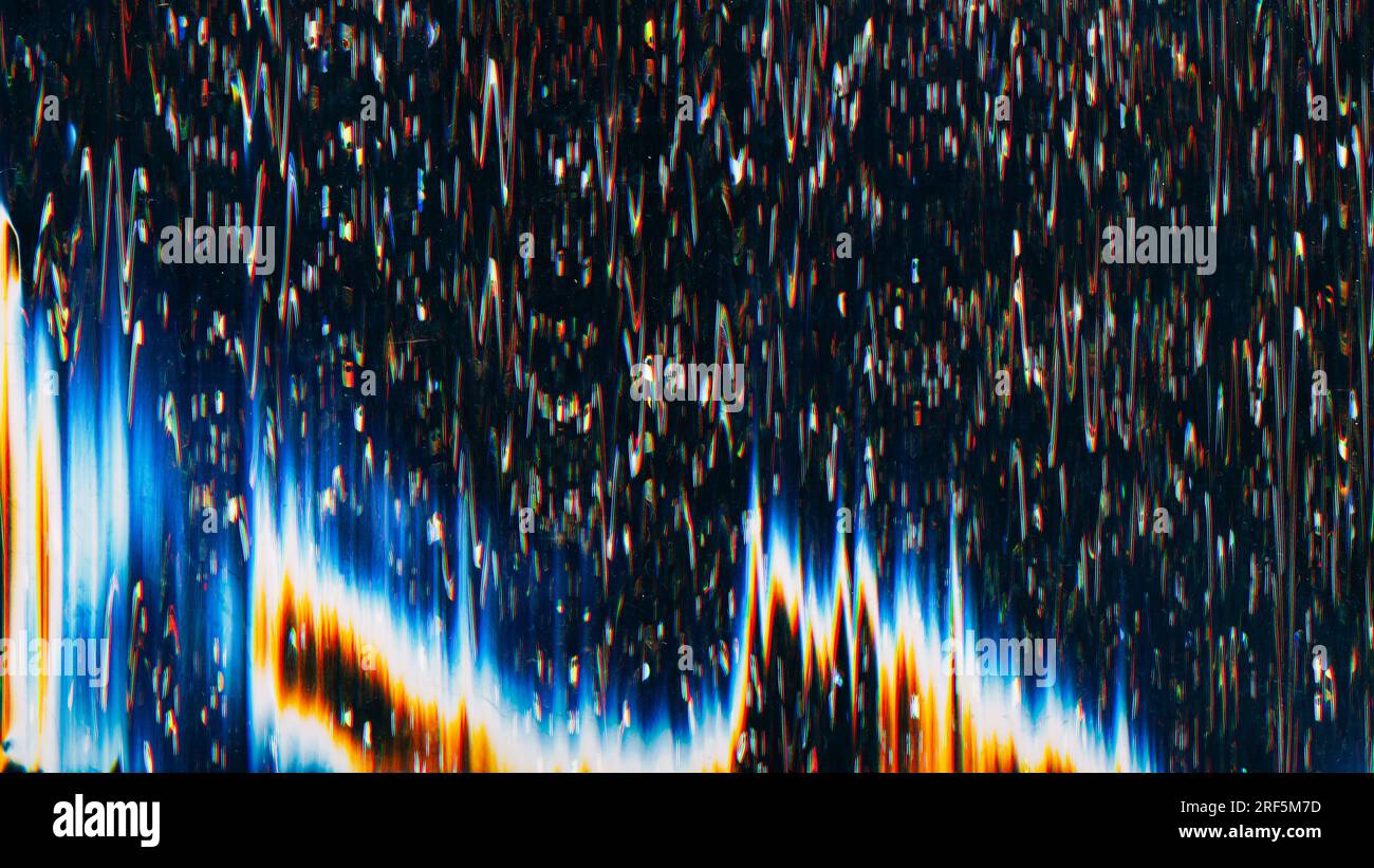 Glitch noise light flow interference vibration Stock Photo - Alamy