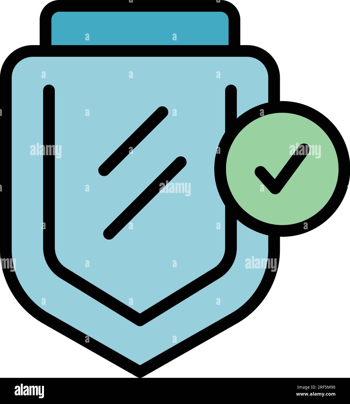 Care service icon outline vector. Core impact. Honest culture color ...