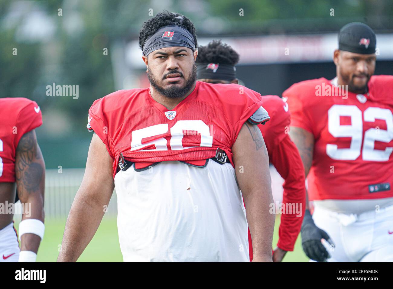 Tampa, Florida, USA, July 31, 2023, Tampa Bay Buccaneers player Vita ...