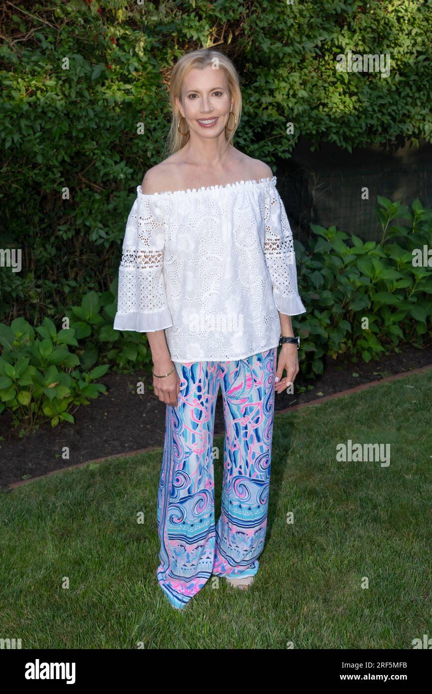 Leslie Barrett attends Mommy's Heart Summer Gala at a private residence ...