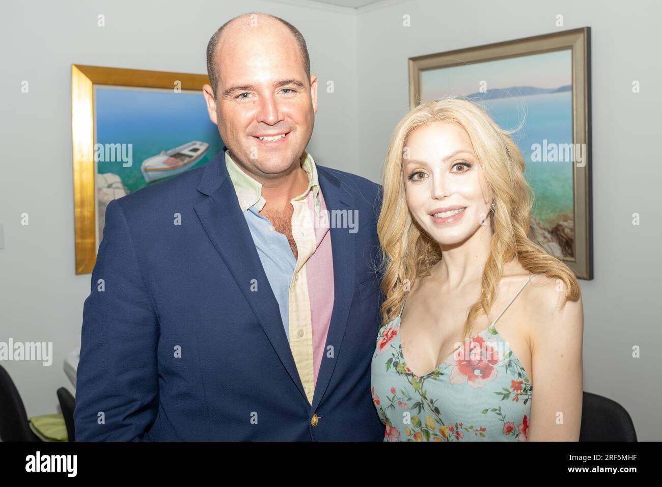 Myles Von Trapp and Julianne Michelle attends Mommy's Heart Summer Gala ...