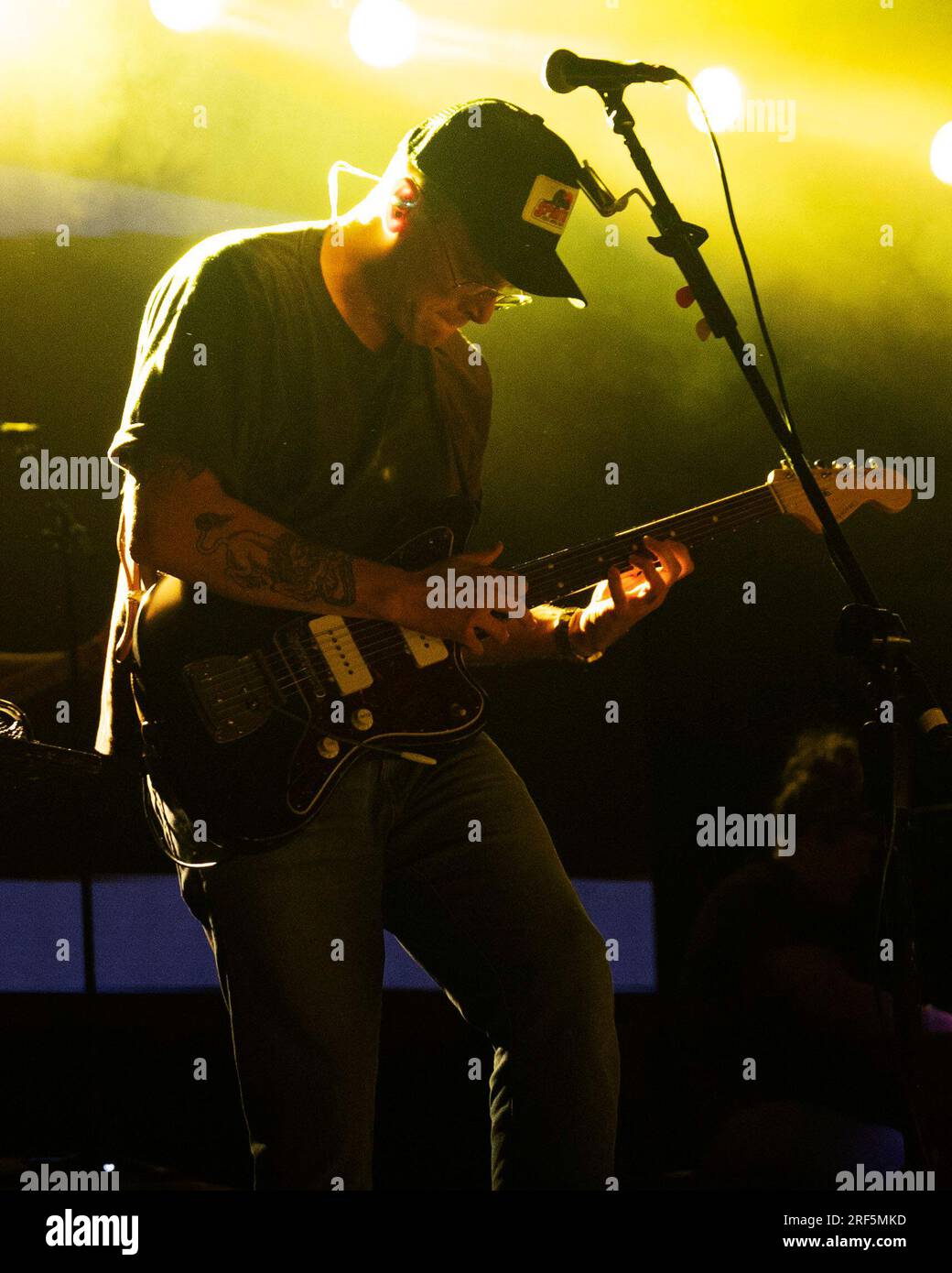 Columbus, Ohio, United States. 31st July, 2023. Lead guitarist of ...