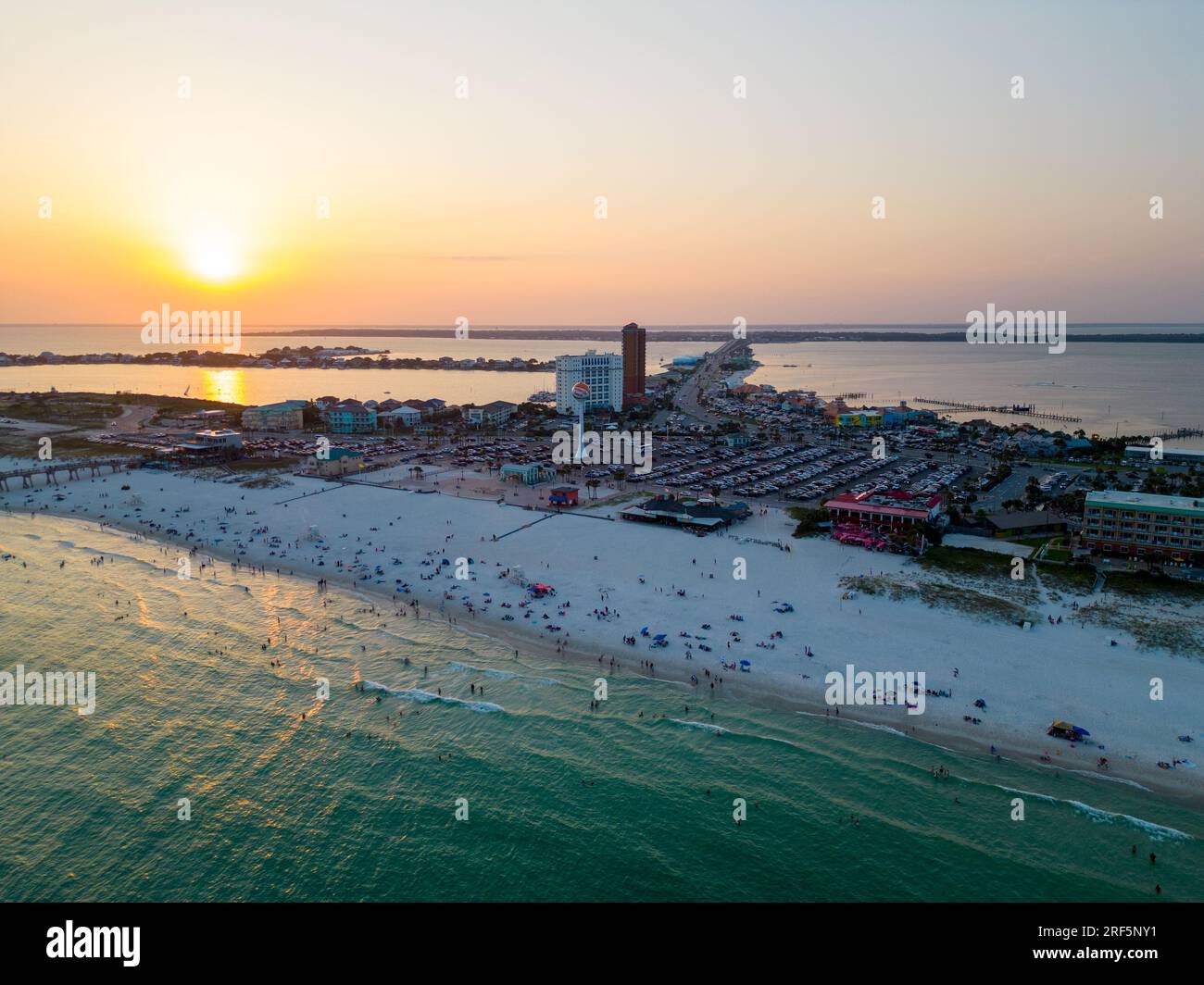 Pensacola Beach Florida beautiful sunsets Stock Photo - Alamy