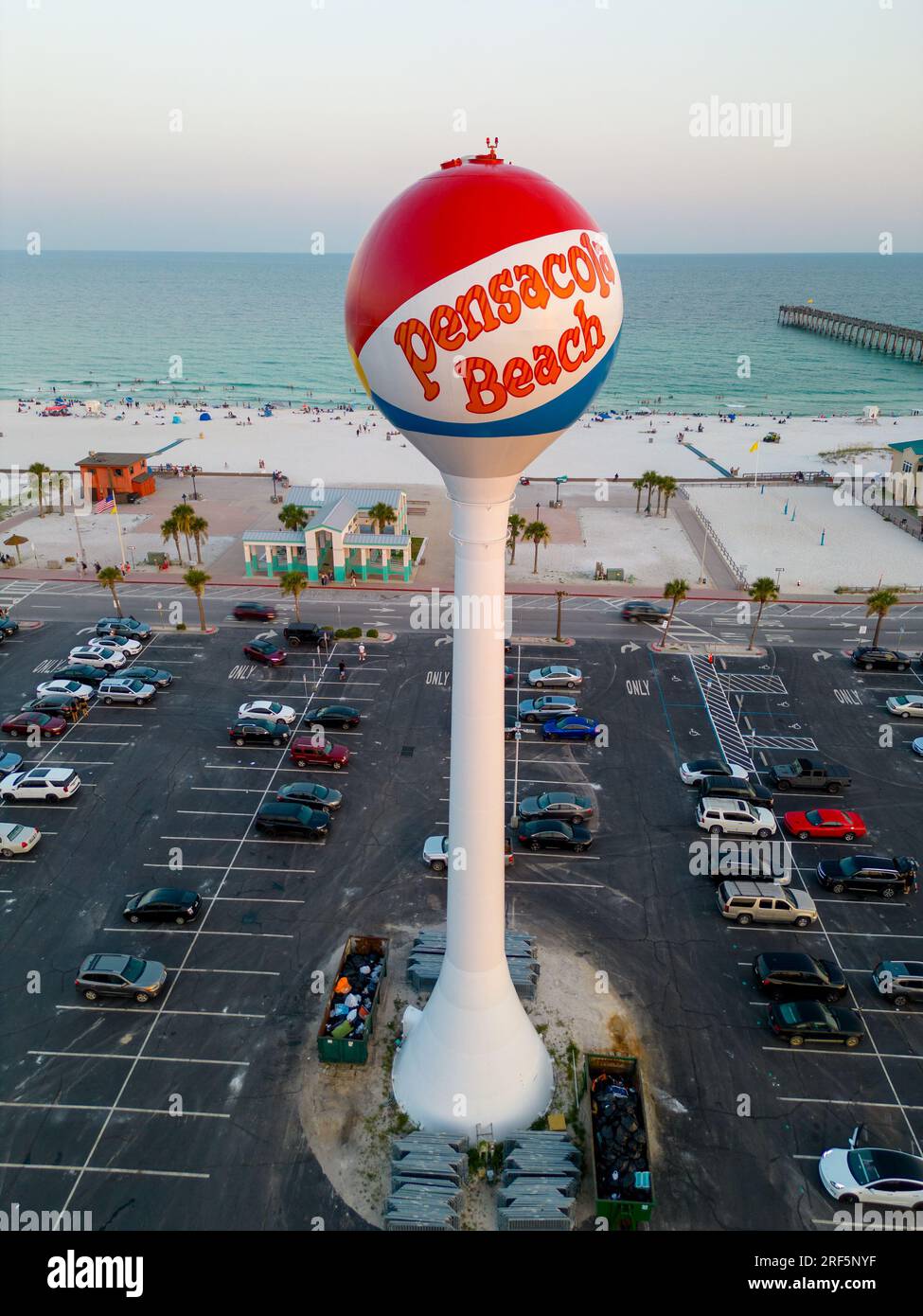 Pensacola beach water tower hi-res stock photography and images - Alamy