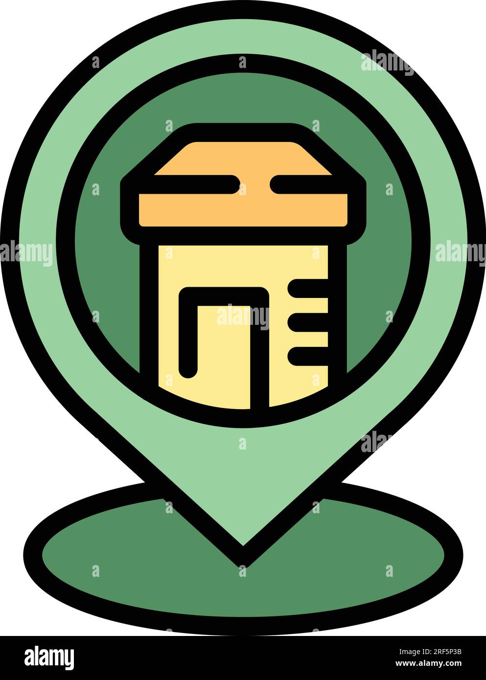 Supermarket location city map Stock Vector Images - Alamy