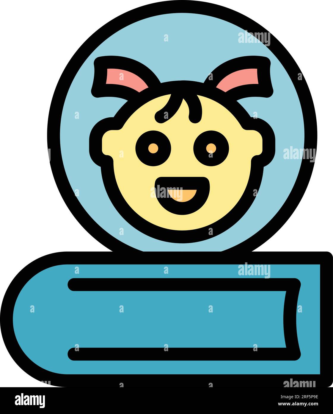 Children education icon outline vector. School teacher. Preschool class ...