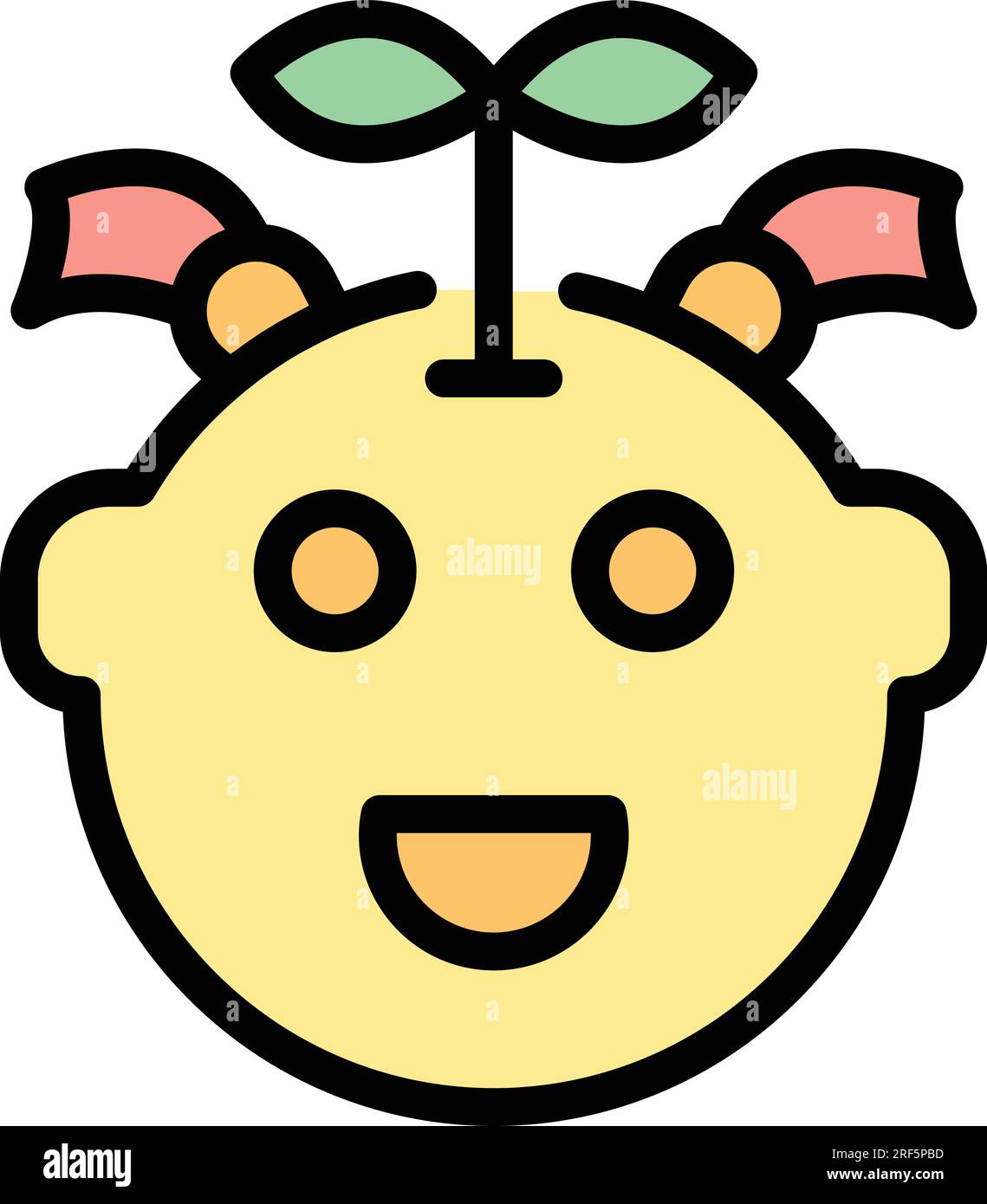 Baby kindergarten icon outline vector. Children education. Kids class ...