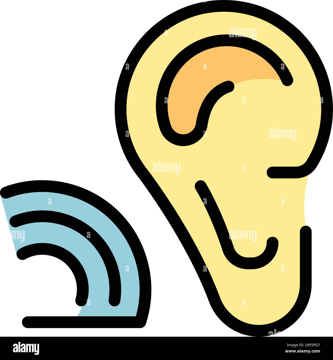 Music lesson icon outline vector. Children school. Education kids color ...