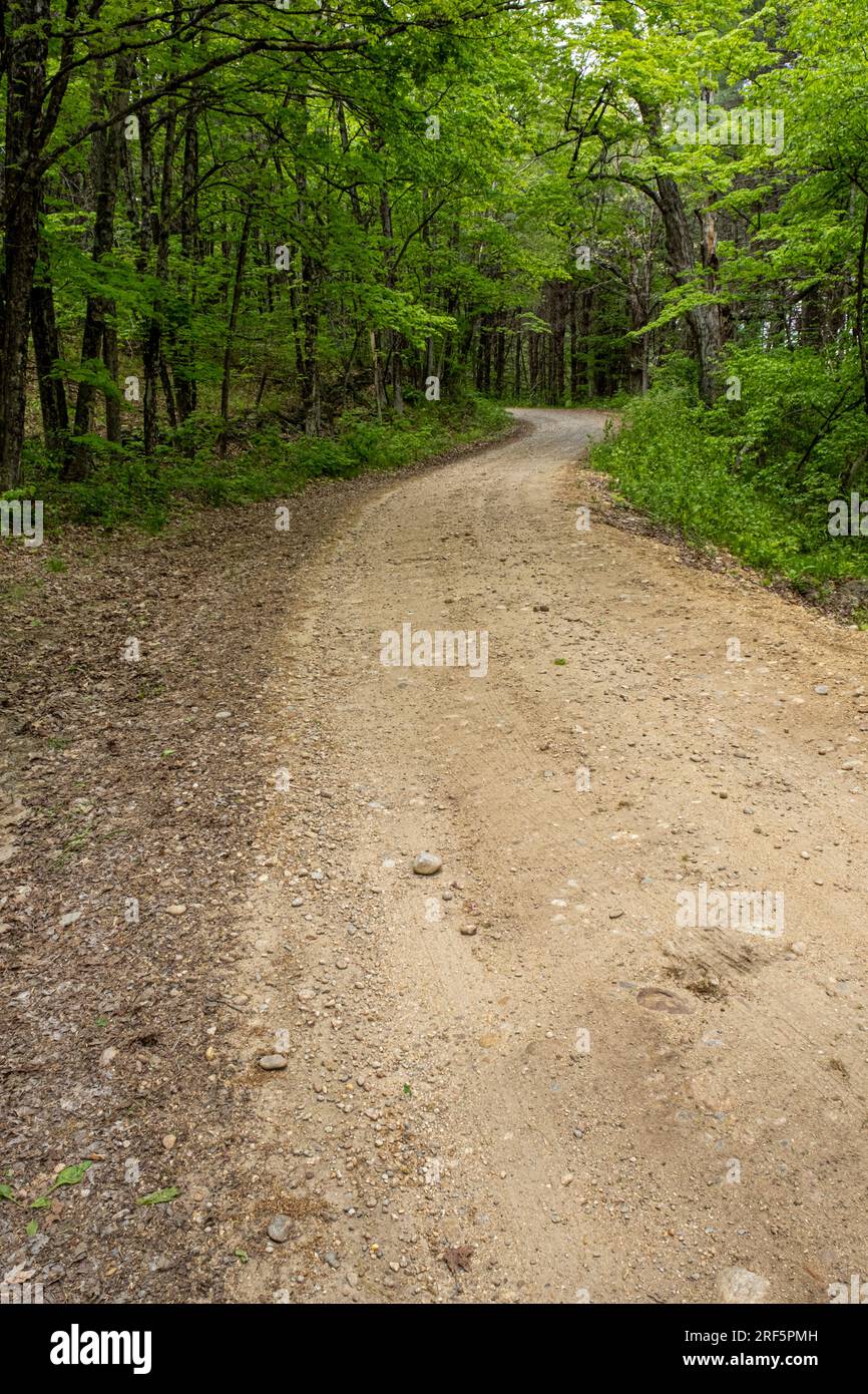 An old dirt road in a small rural New England town Stock Photo - Alamy