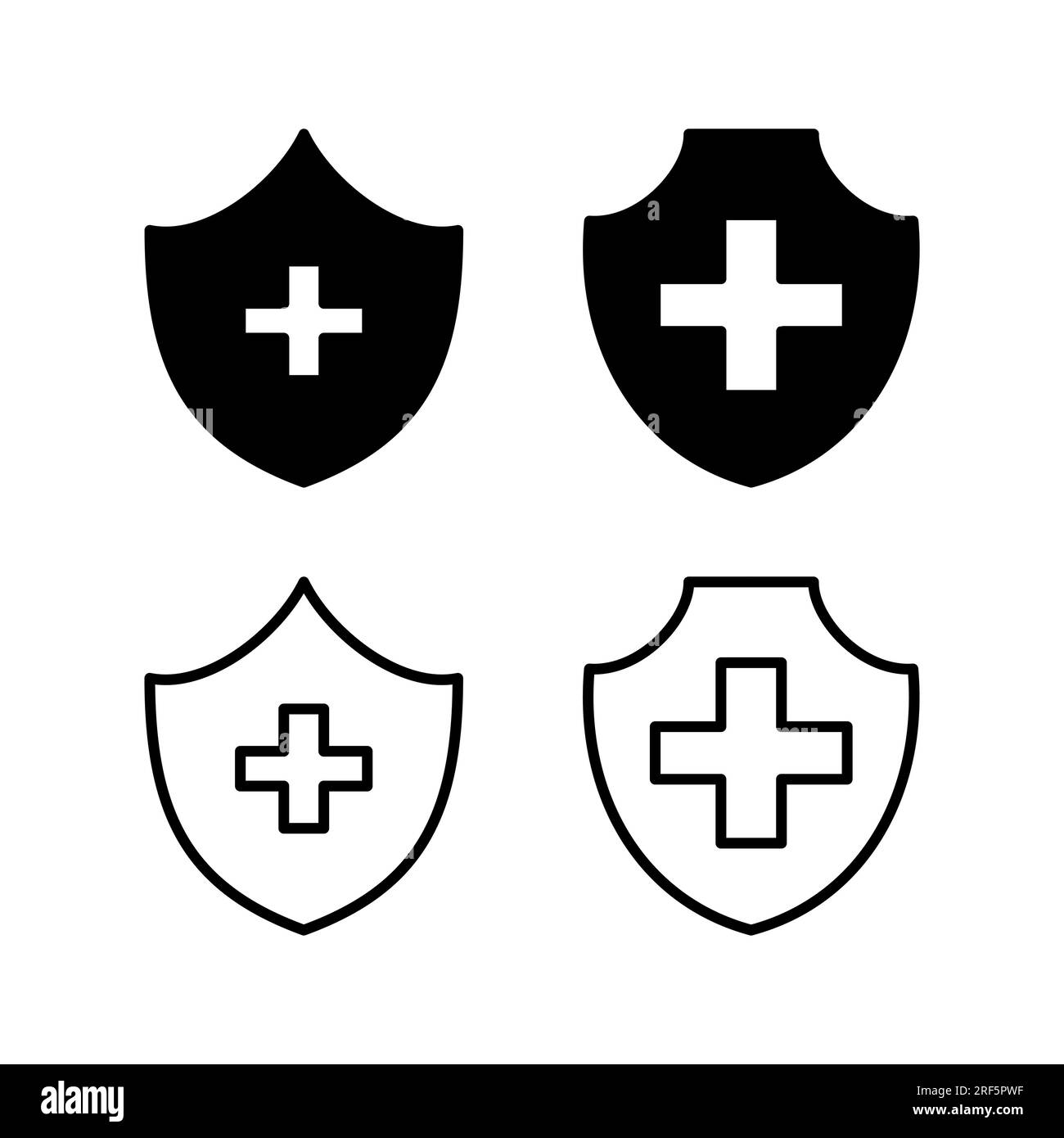 Health insurance icon vector. medical insurance icon Stock Vector Image ...