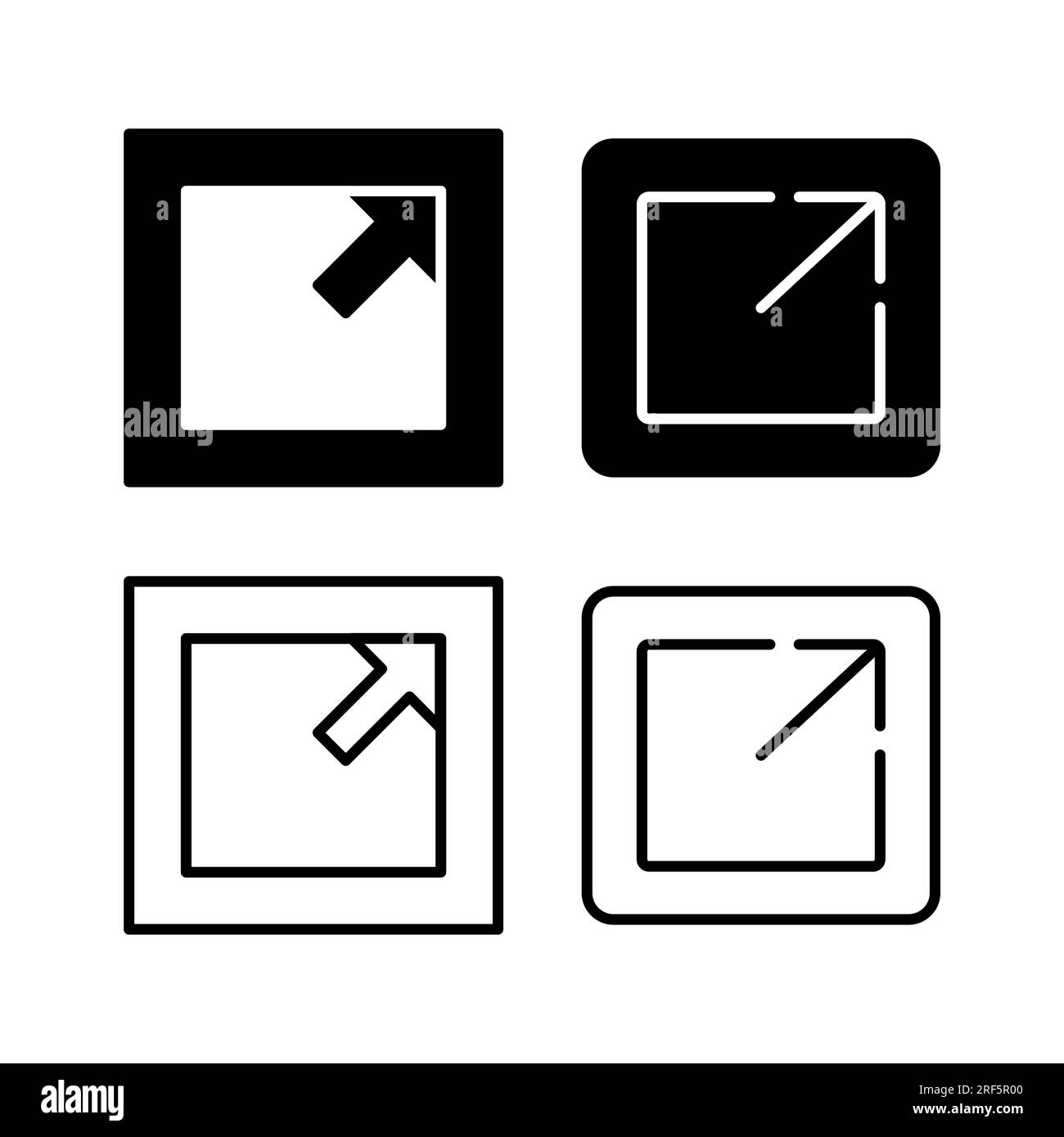 External Link Icon Vector Hyperlink Chain Symbol Download Share