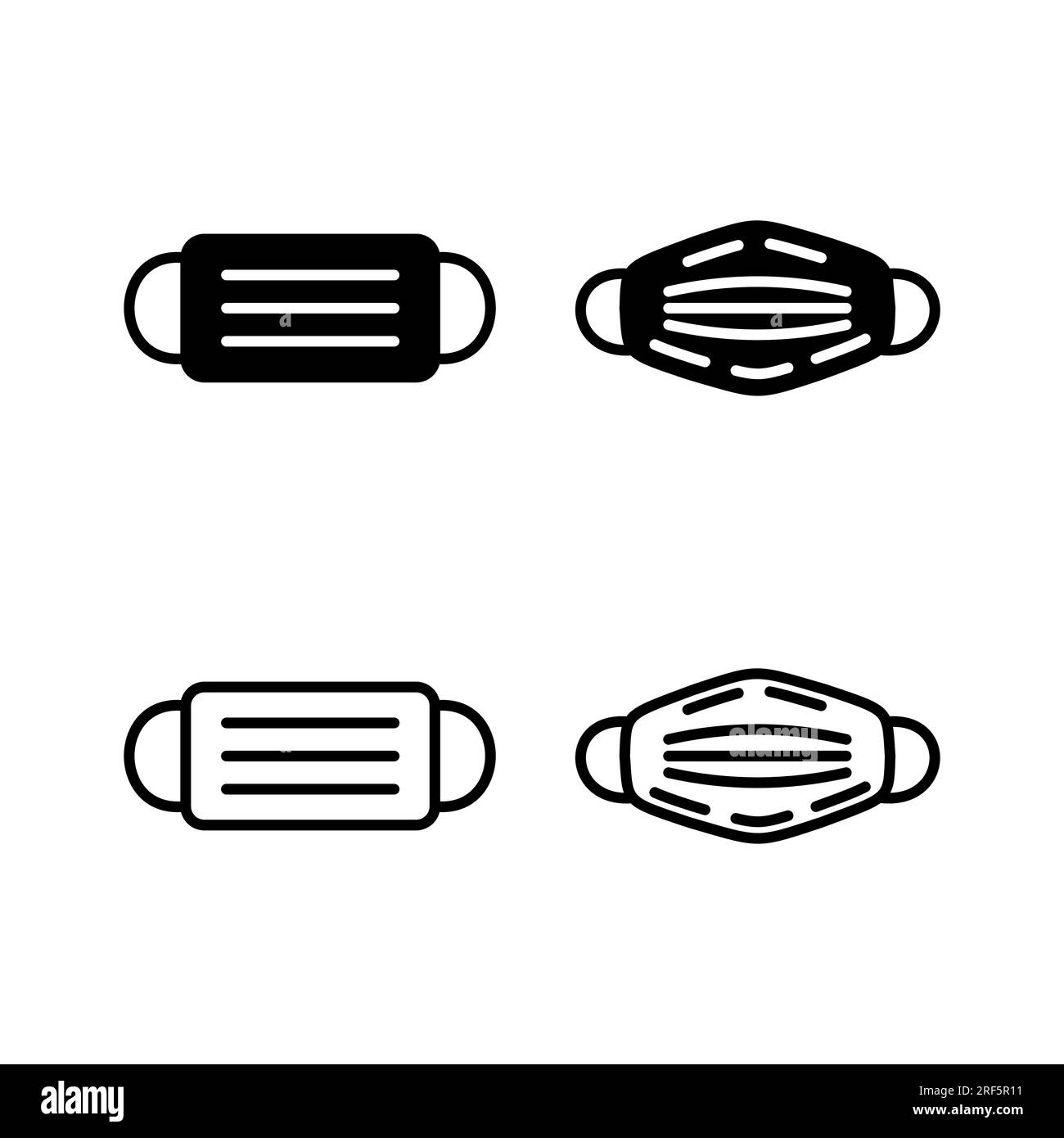 Face mask icon vector. medical Face Mask icon Stock Vector Image & Art ...