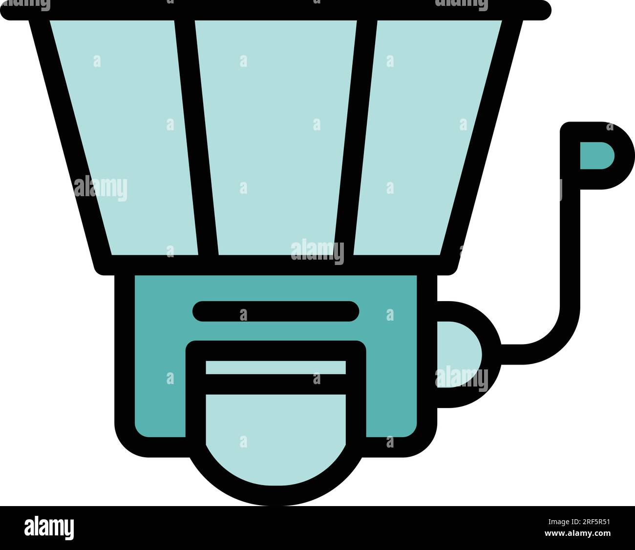 Brewery tool icon outline vector. Beer process. Tank drink color flat ...