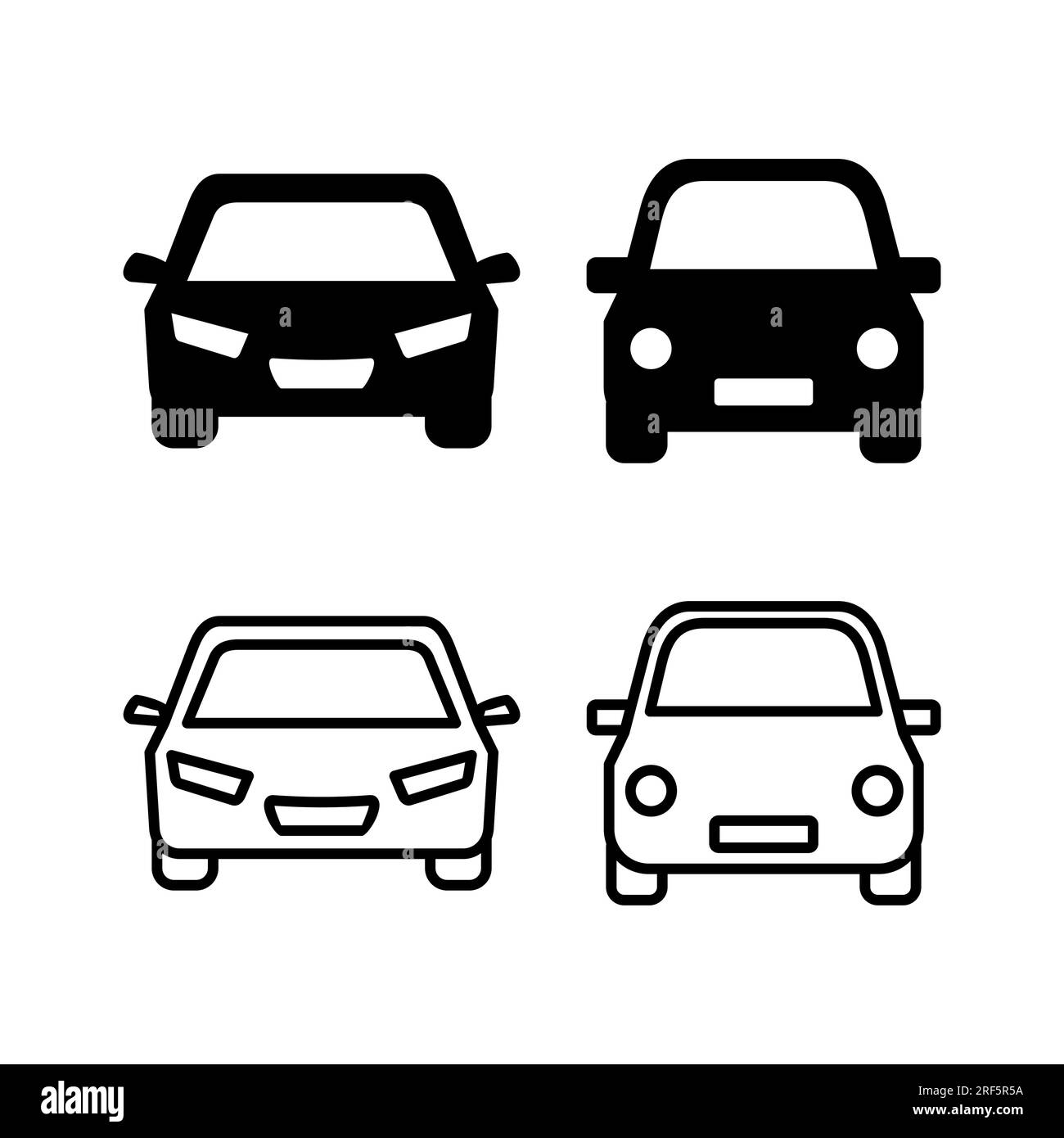 Car icon vector. Car sign. sedan Stock Vector Image & Art - Alamy