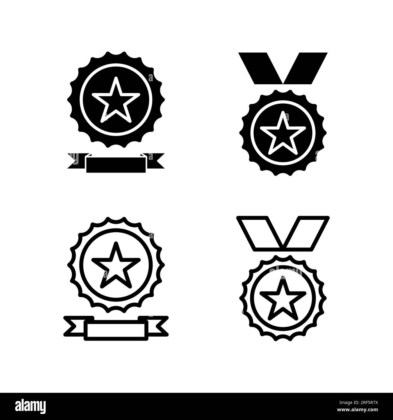 Achieve icon vector. medal icon vector. award. Certificate. approved ...