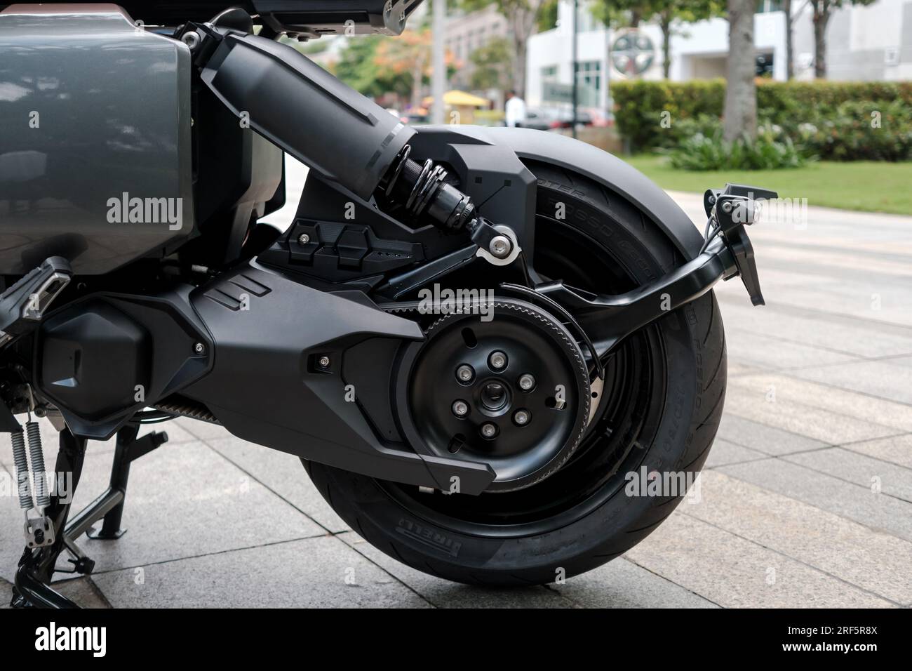 HCMC, VN - Aug 2023. Closeup of BMW CE04 for editorial use Stock Photo ...