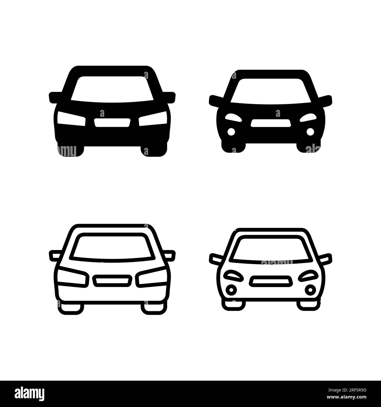 Car icon vector. Car sign. sedan Stock Vector Image & Art - Alamy
