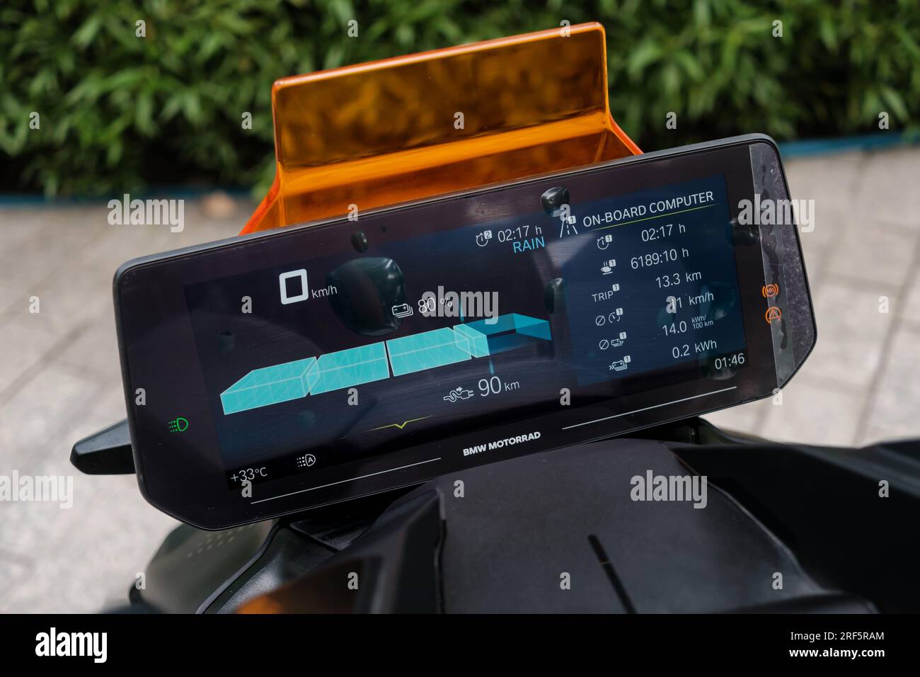 HCMC, VN - Aug 2023. Closeup of BMW CE04 for editorial use Stock Photo ...