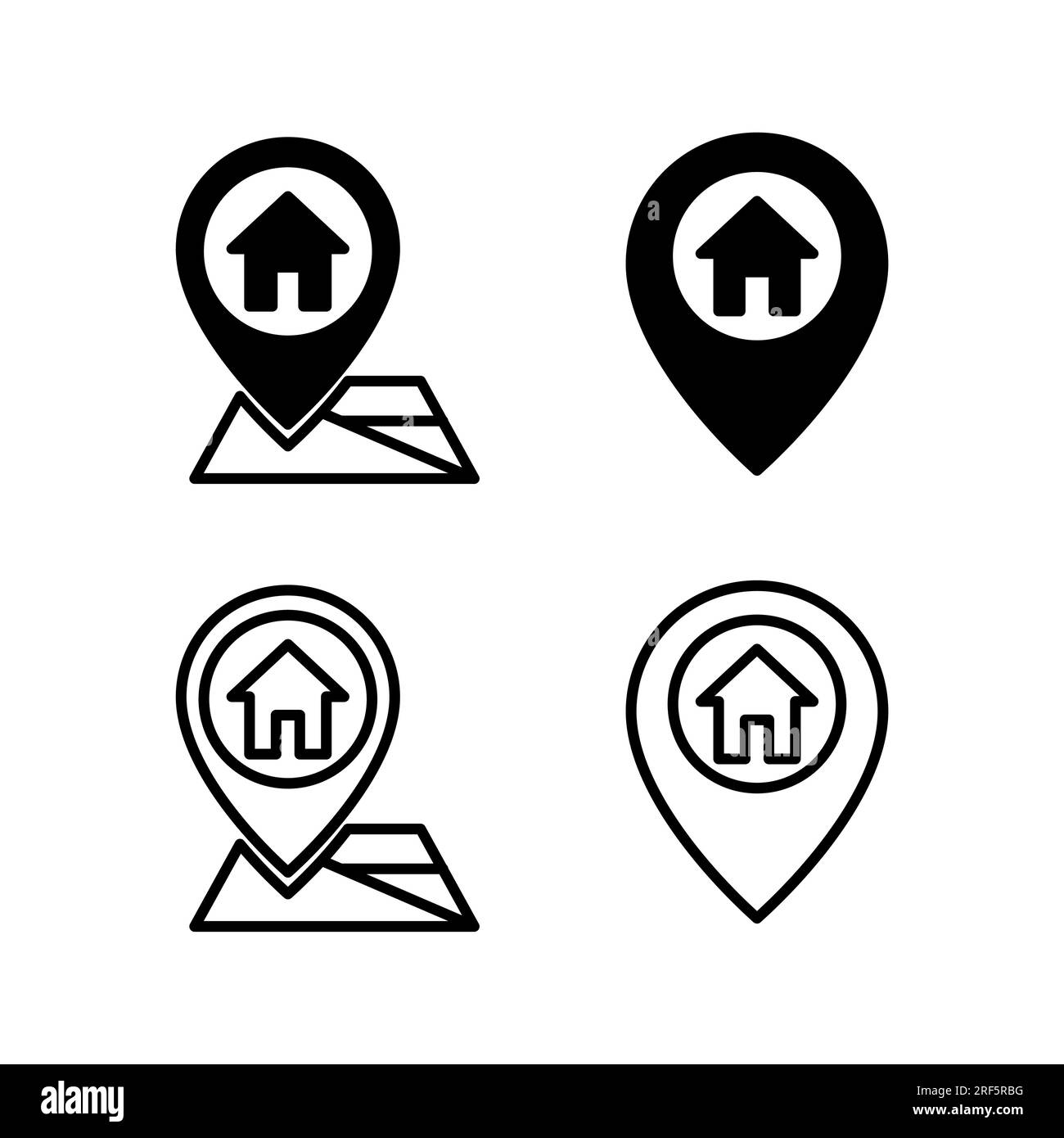 Address icon vector. location icon. address symbol. pin Stock Vector ...