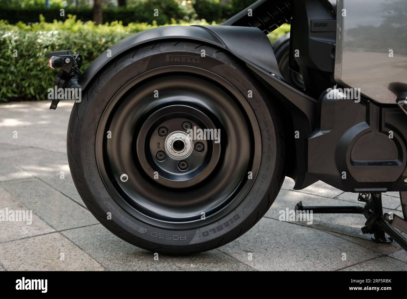 HCMC, VN - Aug 2023. Closeup of BMW CE04 for editorial use Stock Photo ...