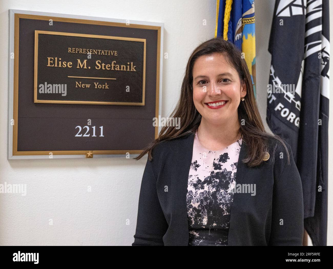 New York City. 18th July, 2023. United States Representative Elise ...