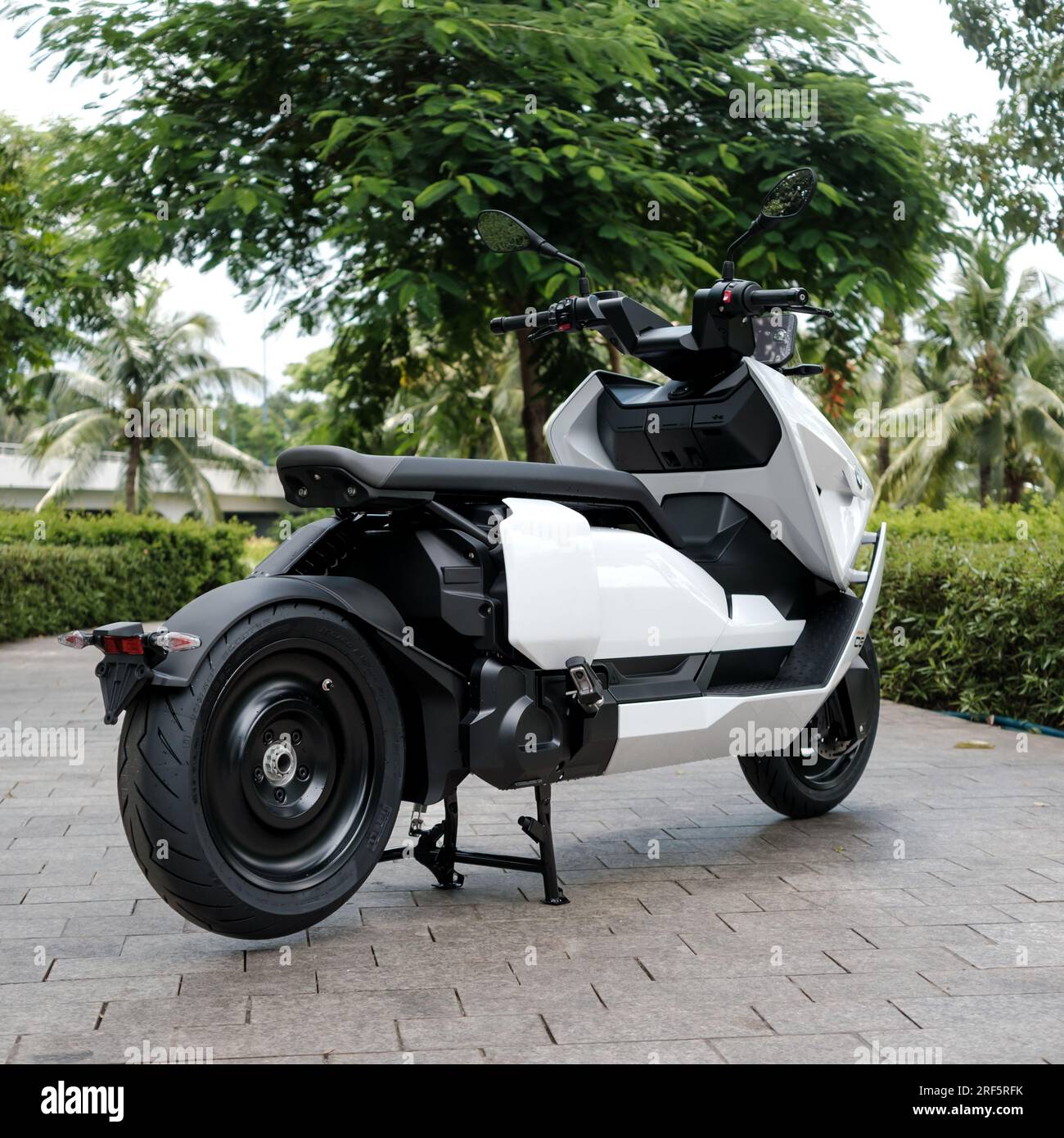 HCMC, VN - Aug 2023. Closeup of BMW CE04 for editorial use Stock Photo ...