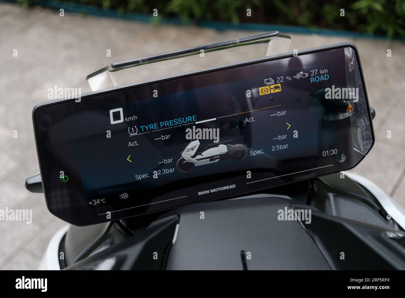 HCMC, VN - Aug 2023. Closeup of BMW CE04 for editorial use Stock Photo ...