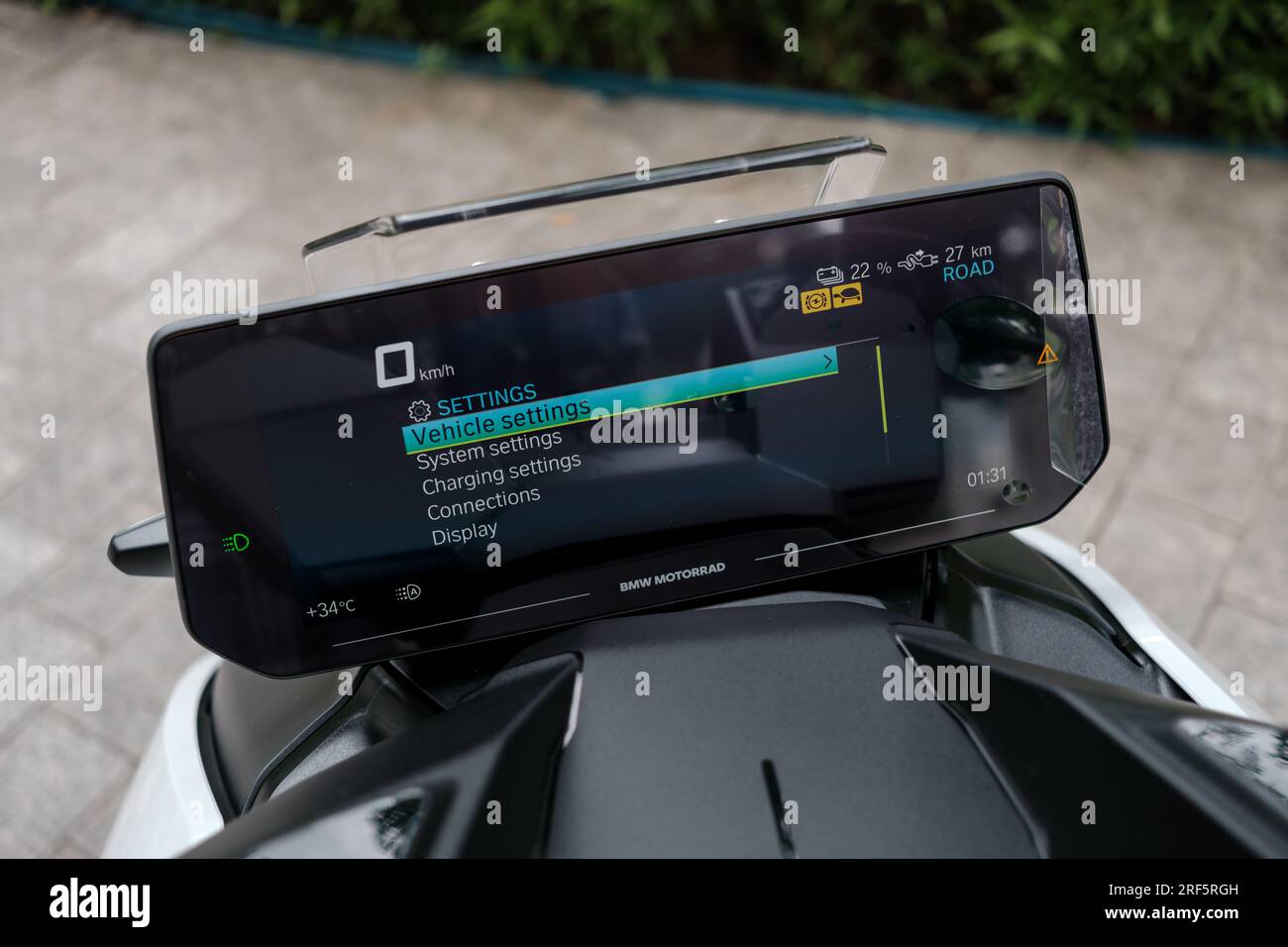 HCMC, VN - Aug 2023. Closeup of BMW CE04 for editorial use Stock Photo ...