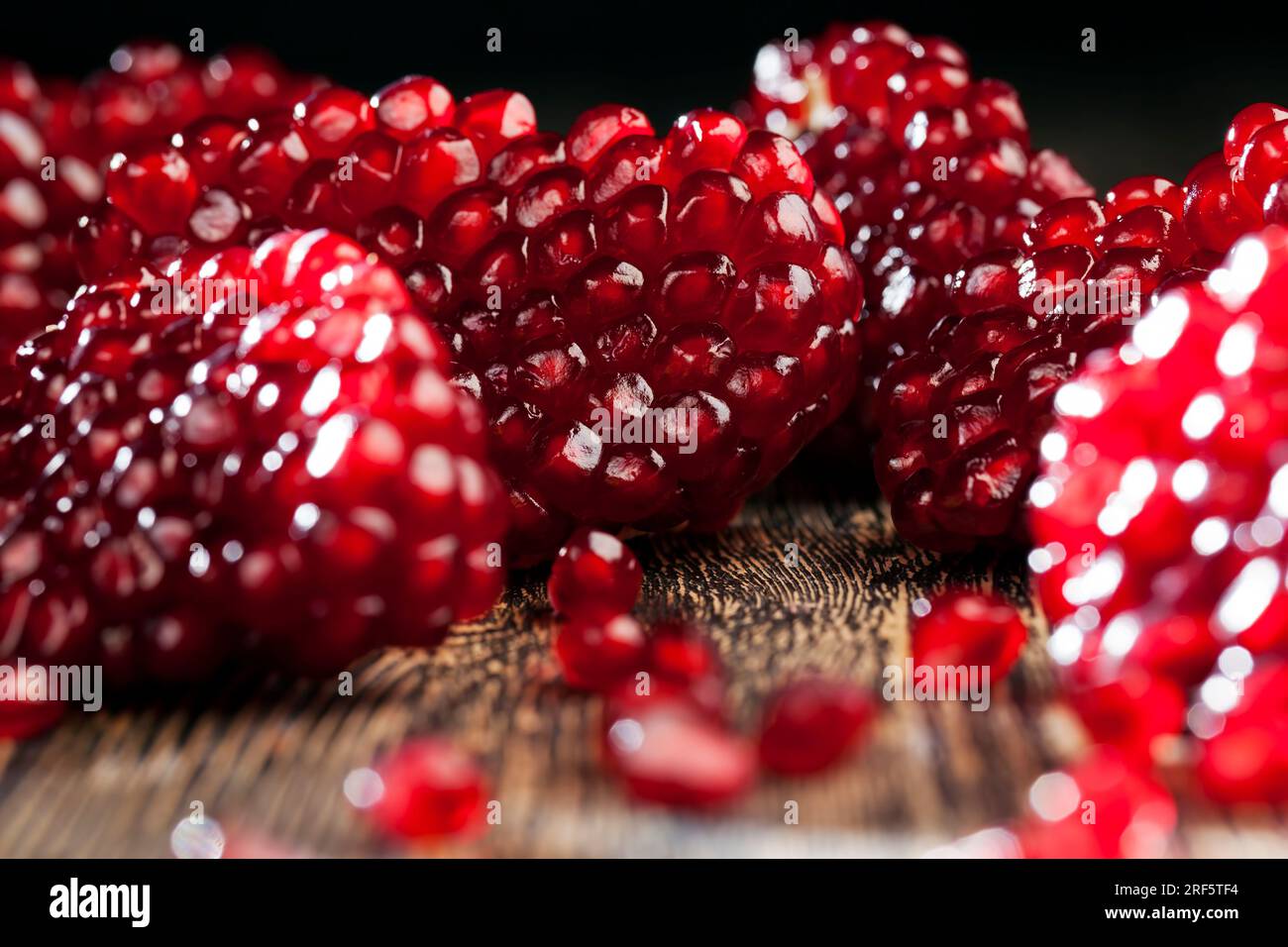 sweet and sour taste of the healthy fruit of the pomegranate tree, the ...