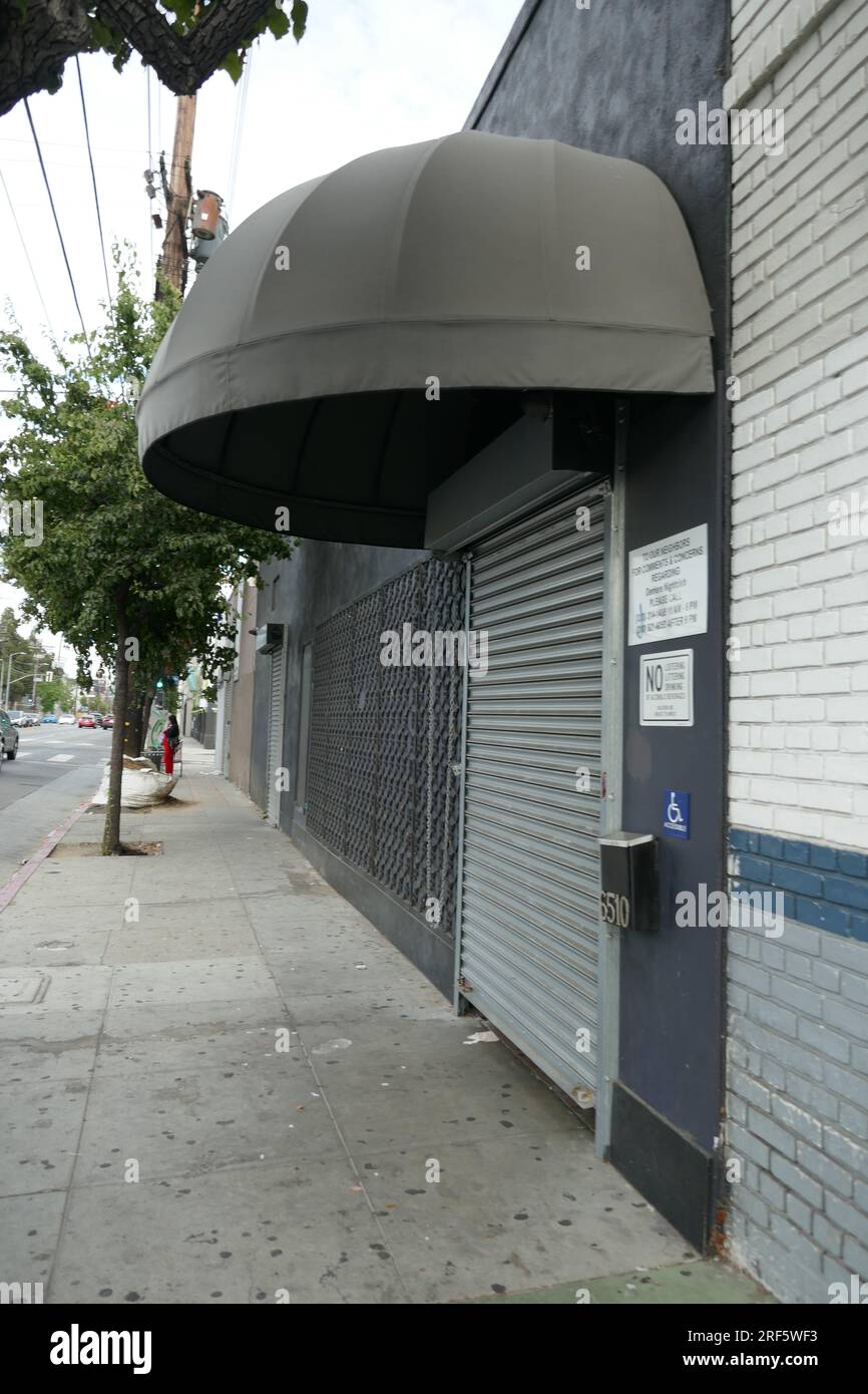 Los Angeles, California, USA 31st July 2023 Dragonfly Nightclub at 6510 ...