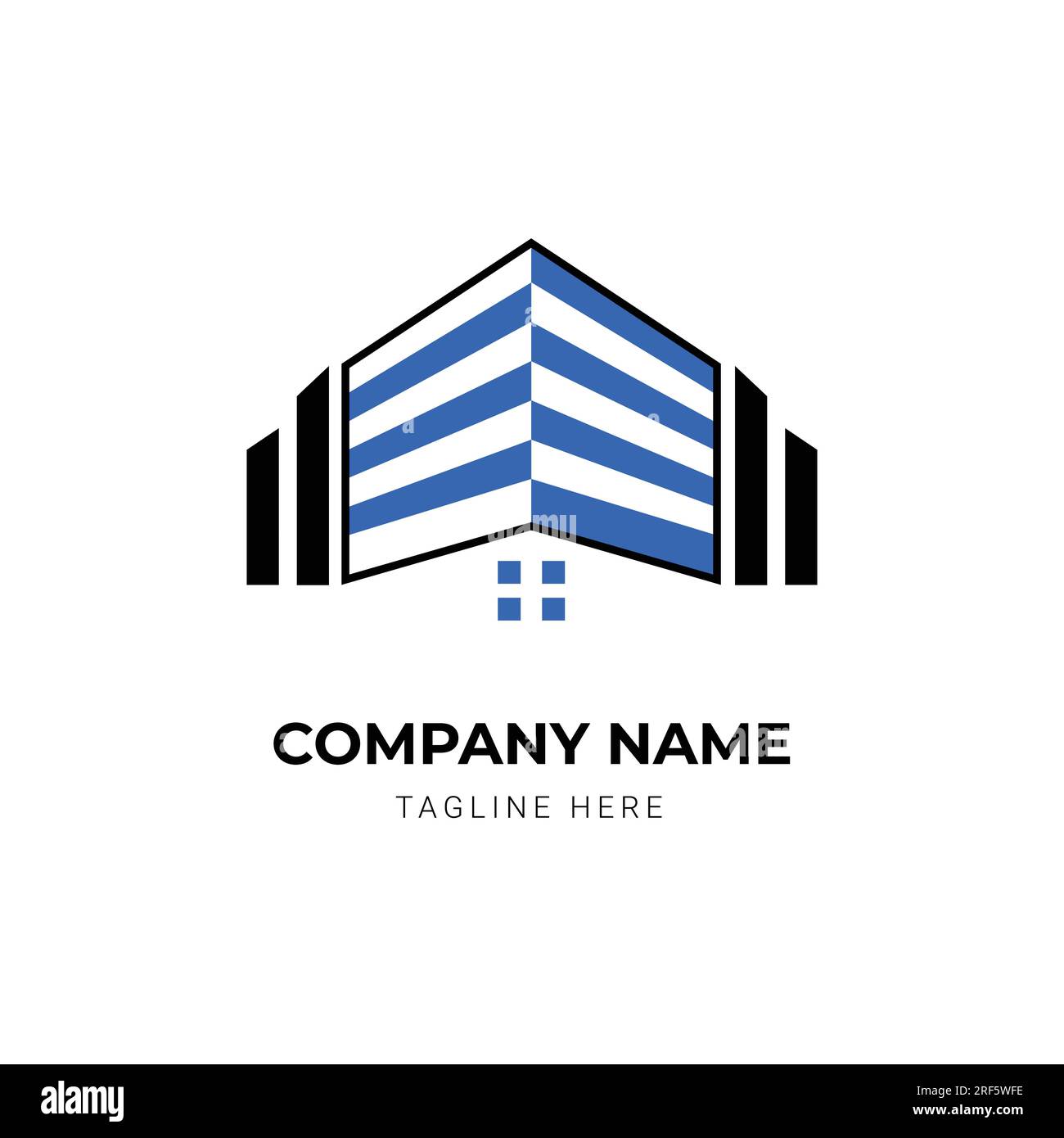 modern real estate logo design template Stock Vector Image & Art - Alamy