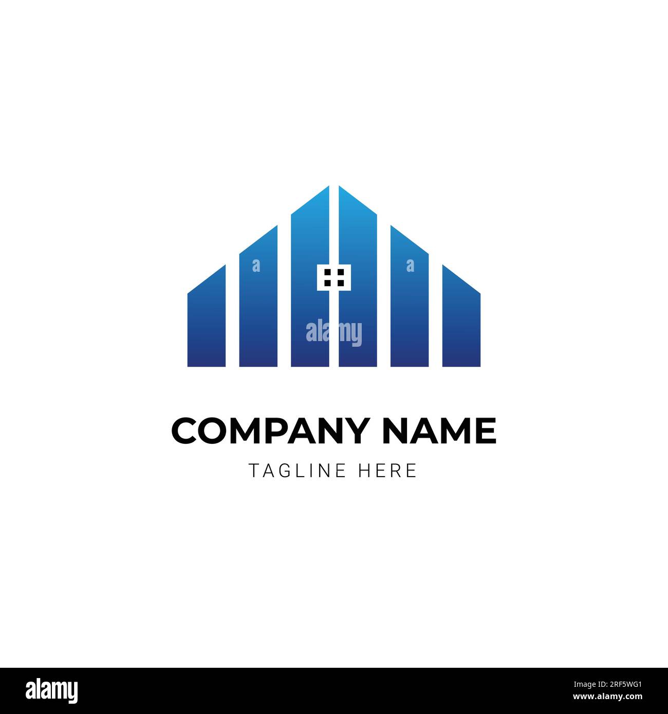 modern real estate logo design template Stock Vector Image & Art - Alamy
