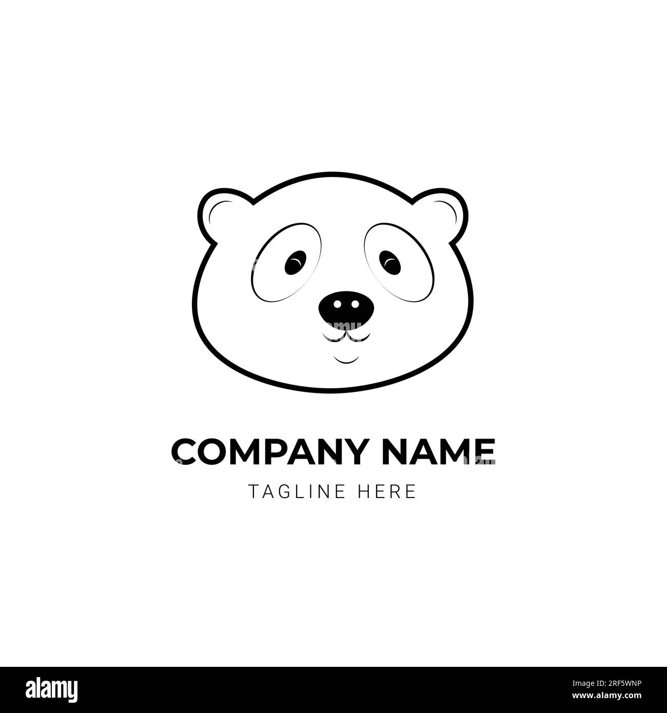 modern animal face logo design Stock Vector Image & Art - Alamy