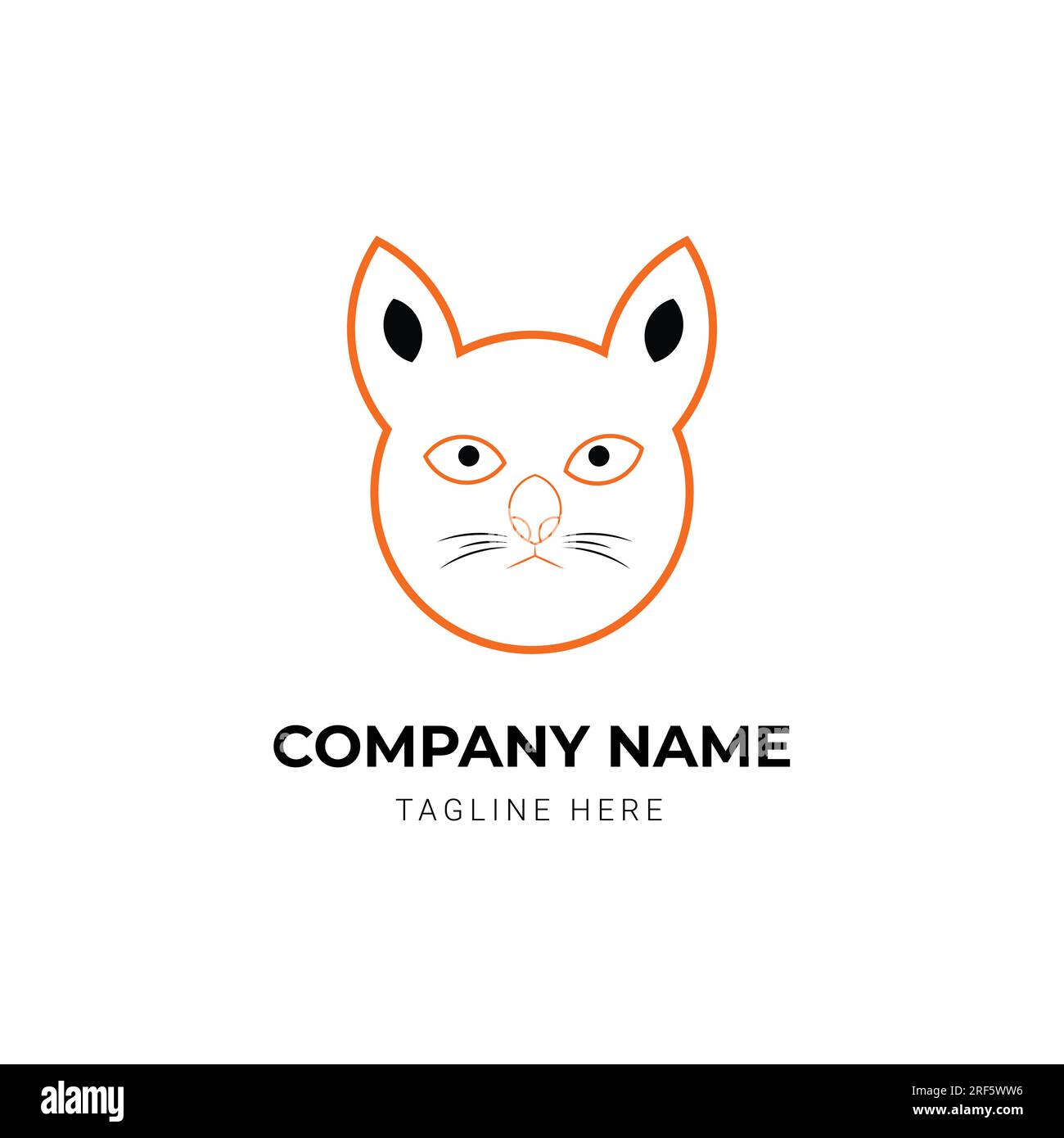 modern animal face logo design Stock Vector Image & Art - Alamy