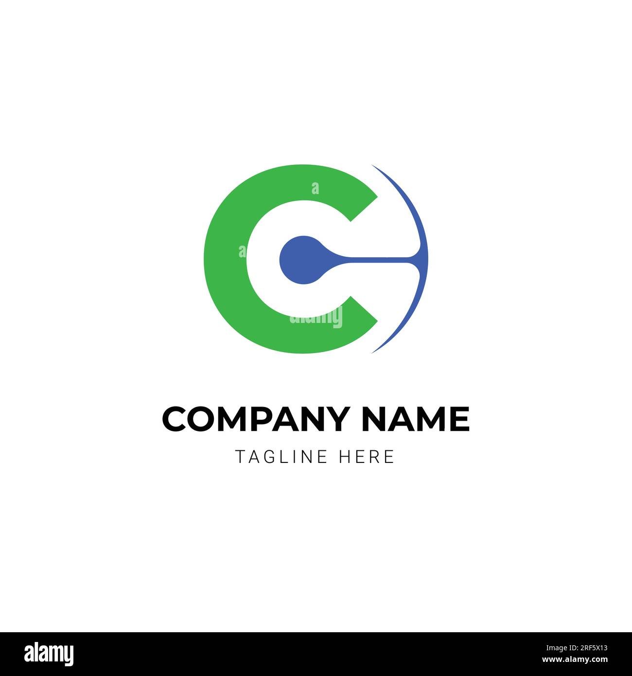 Shapes alphabet team logo hi-res stock photography and images - Alamy