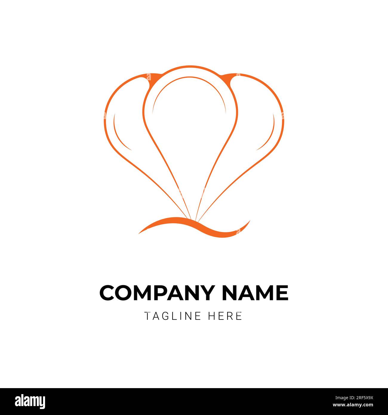 modern parachute logo design template Stock Vector Image & Art - Alamy