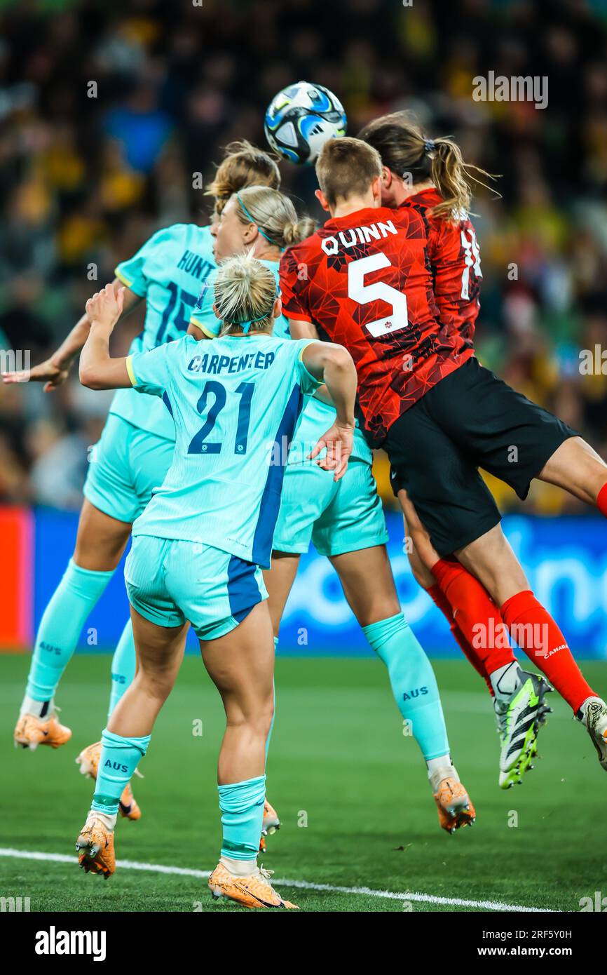 Australia Vs Canada Group B Fifa Womens World Cup Australia New