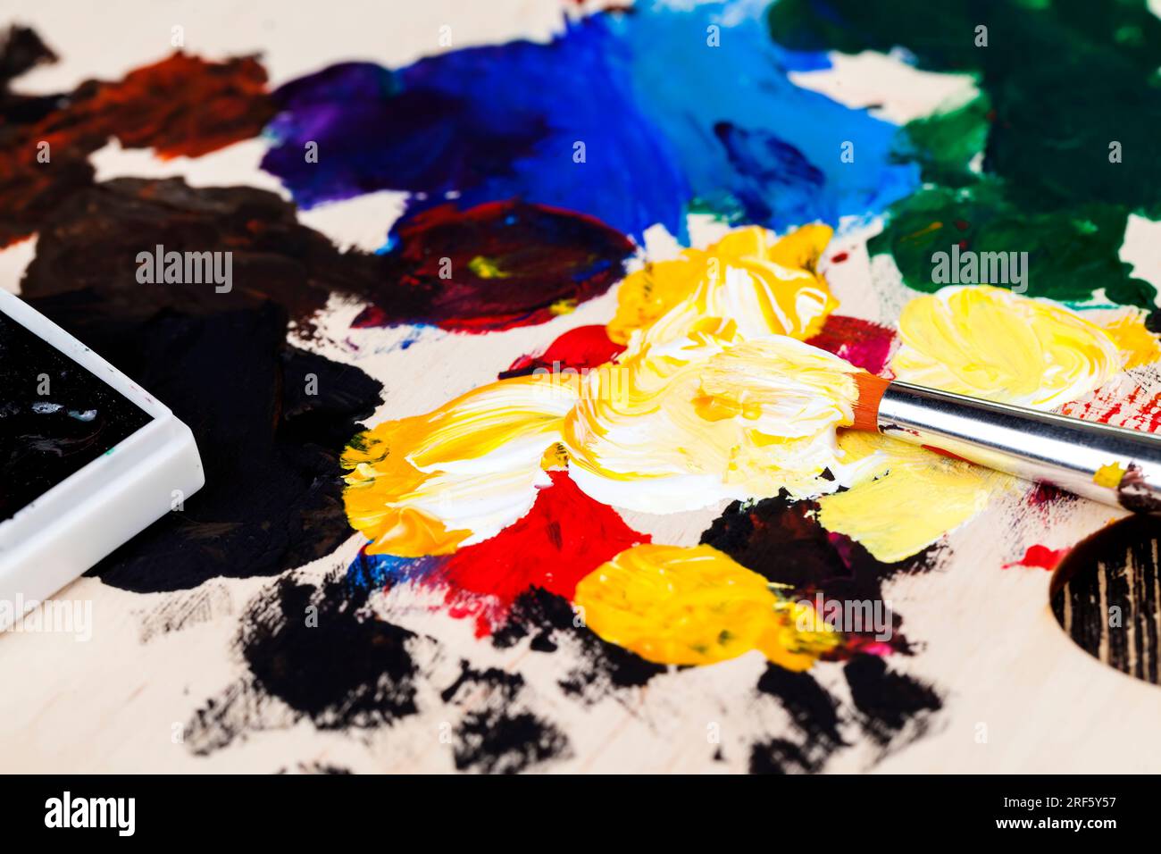 acrylic paints for creative drawing, the creative process of drawing by ...