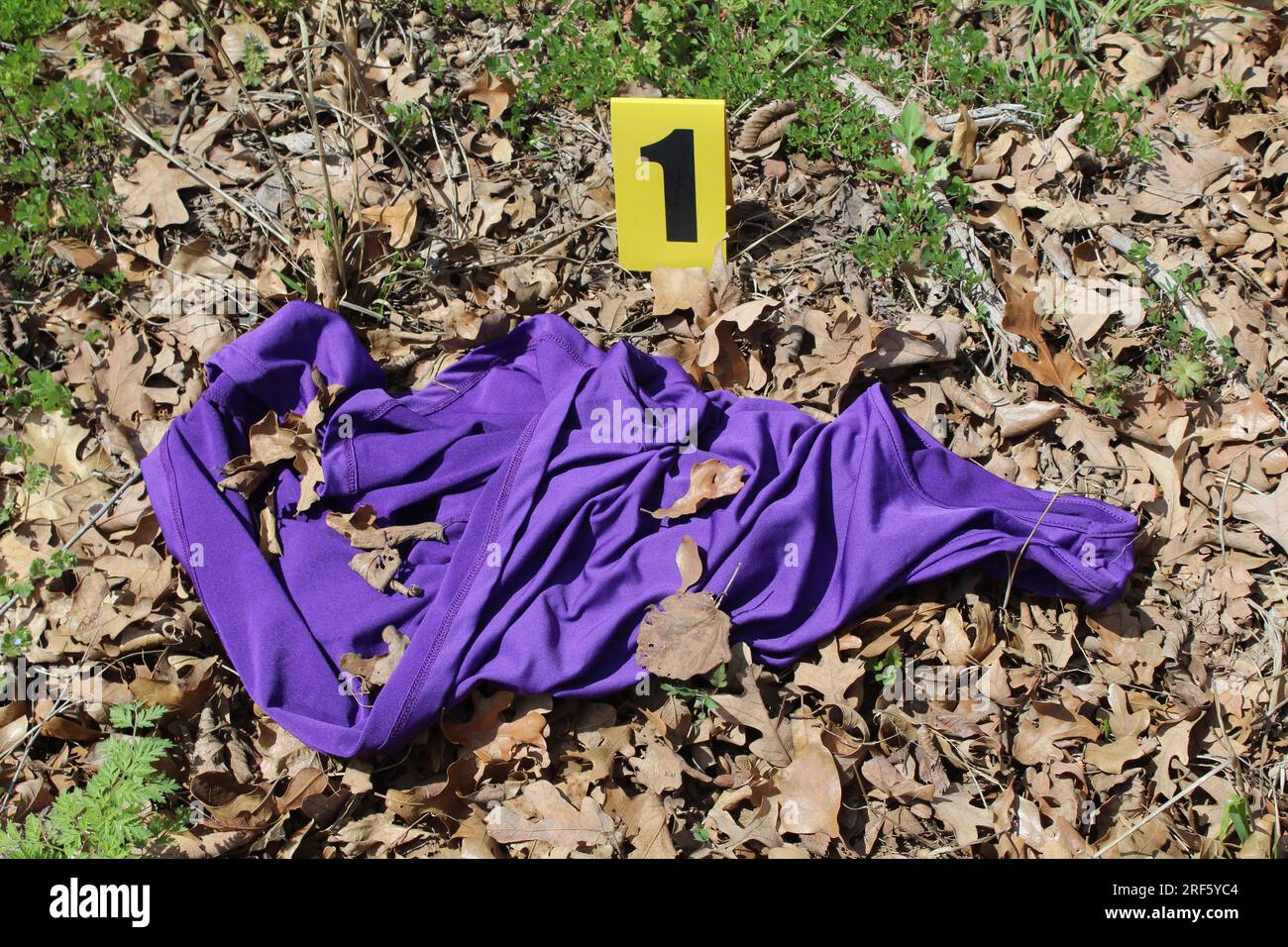 Crime scene marker hi-res stock photography and images - Alamy