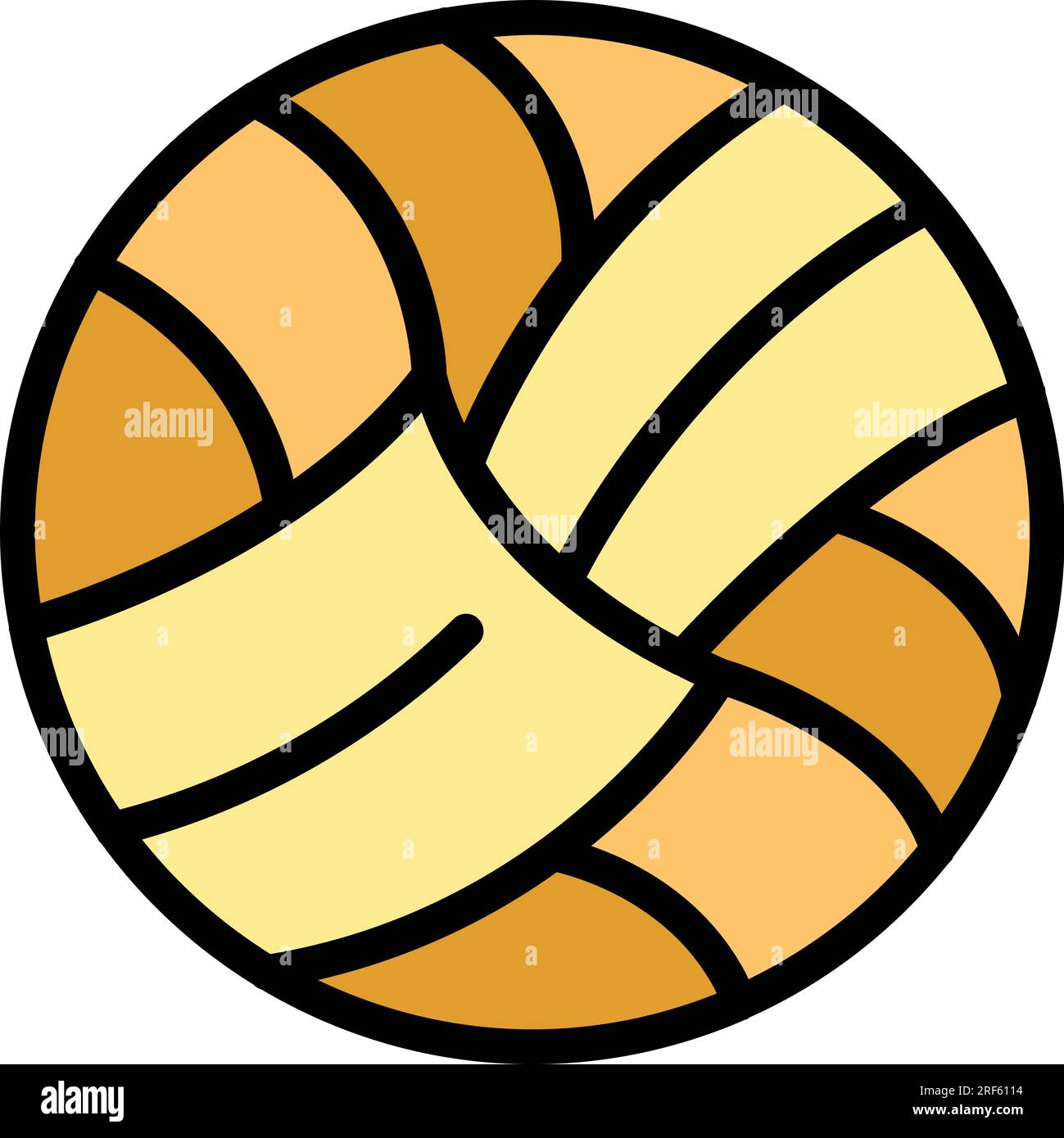 Game ball icon outline vector. Menu screen. Machine arcade color flat ...