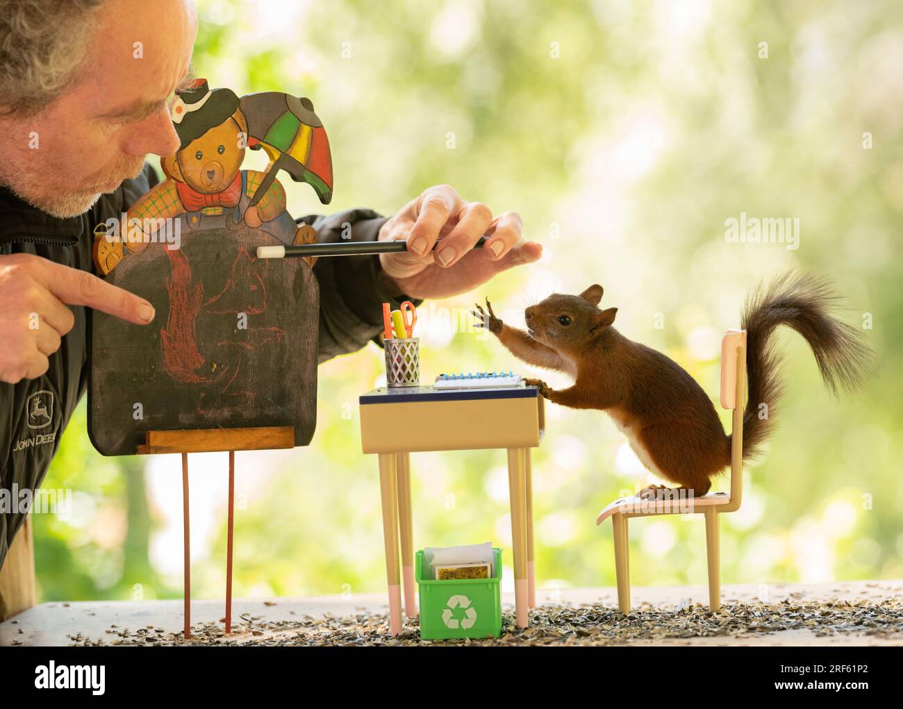 Squirrel man hi-res stock photography and images - Alamy