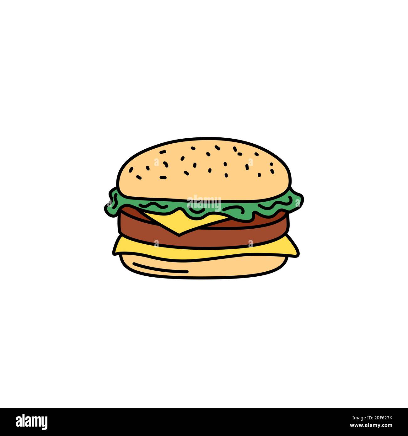 Cheeseburger Vector