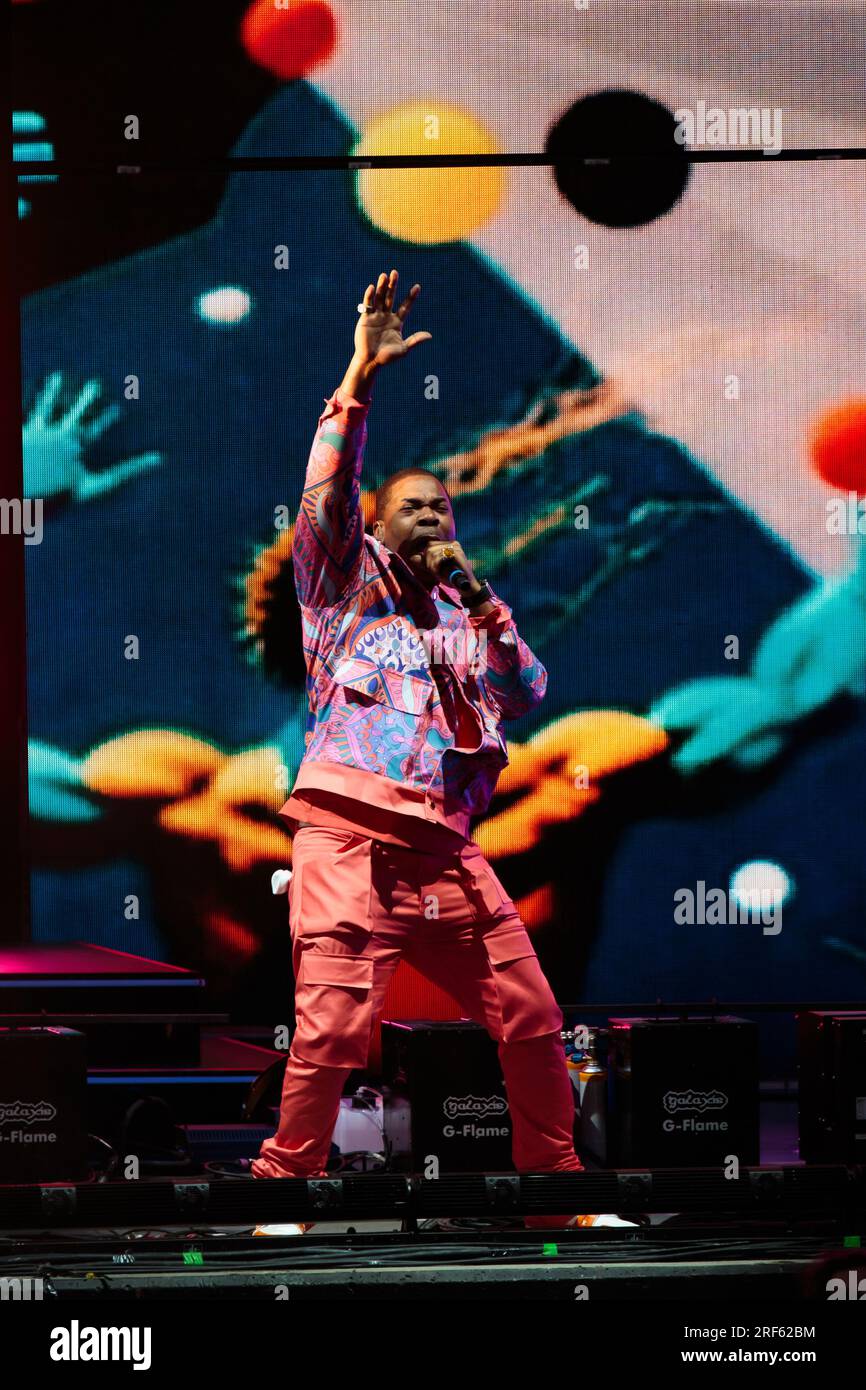 Toronto, Canada. 31st July, 2023. Busta Rhymes perform on stage in ...